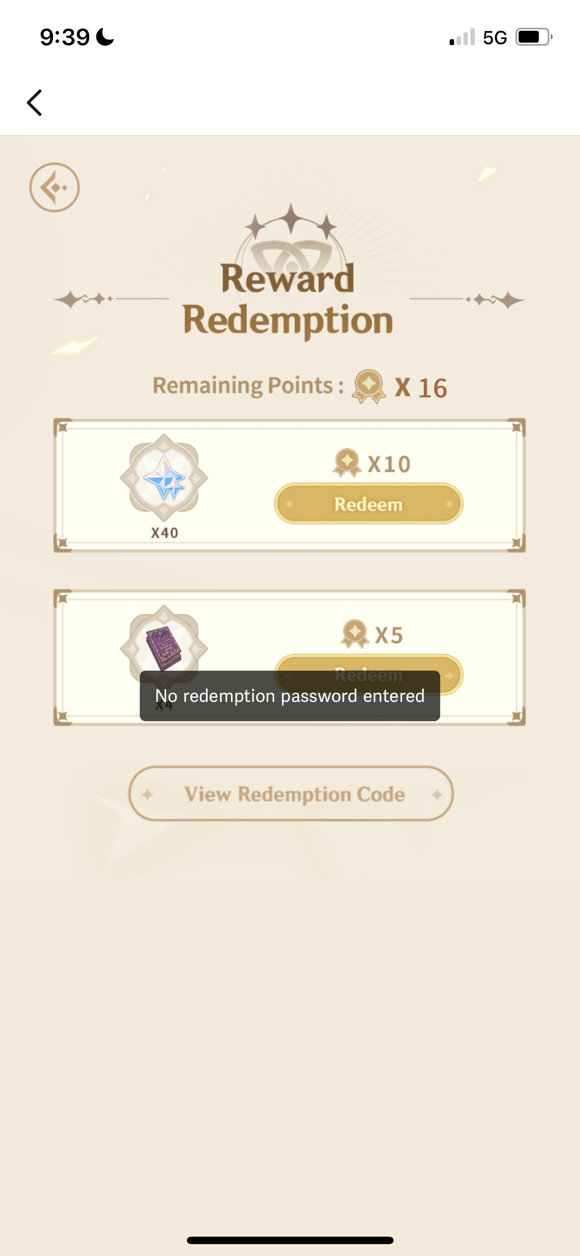 Help? The tiktok event keeps telling me I can’t redeem my points for primos even tho I have ...