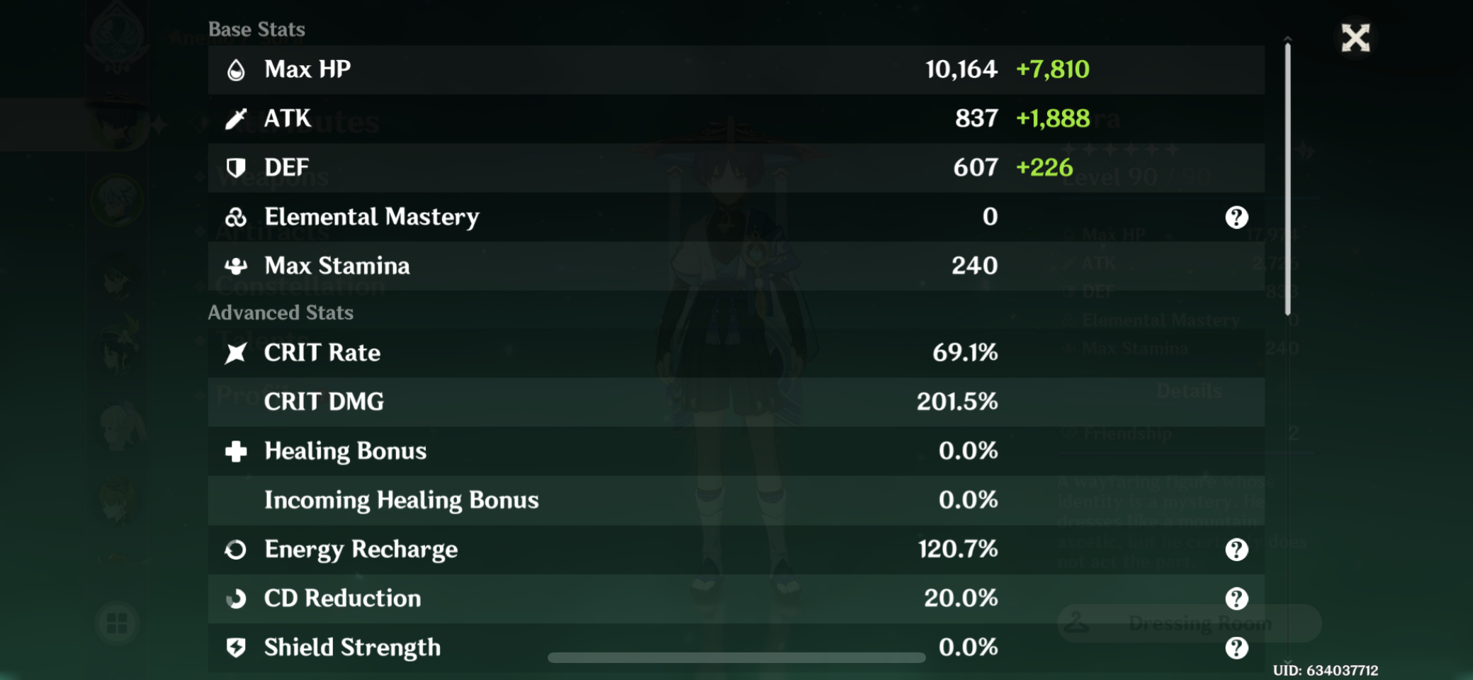 wanderer’s crit ratio.. Genshin Impact | HoYoLAB