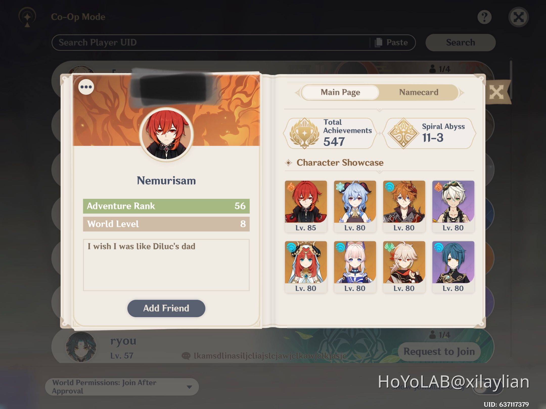 Interesting signatures… Genshin Impact | HoYoLAB