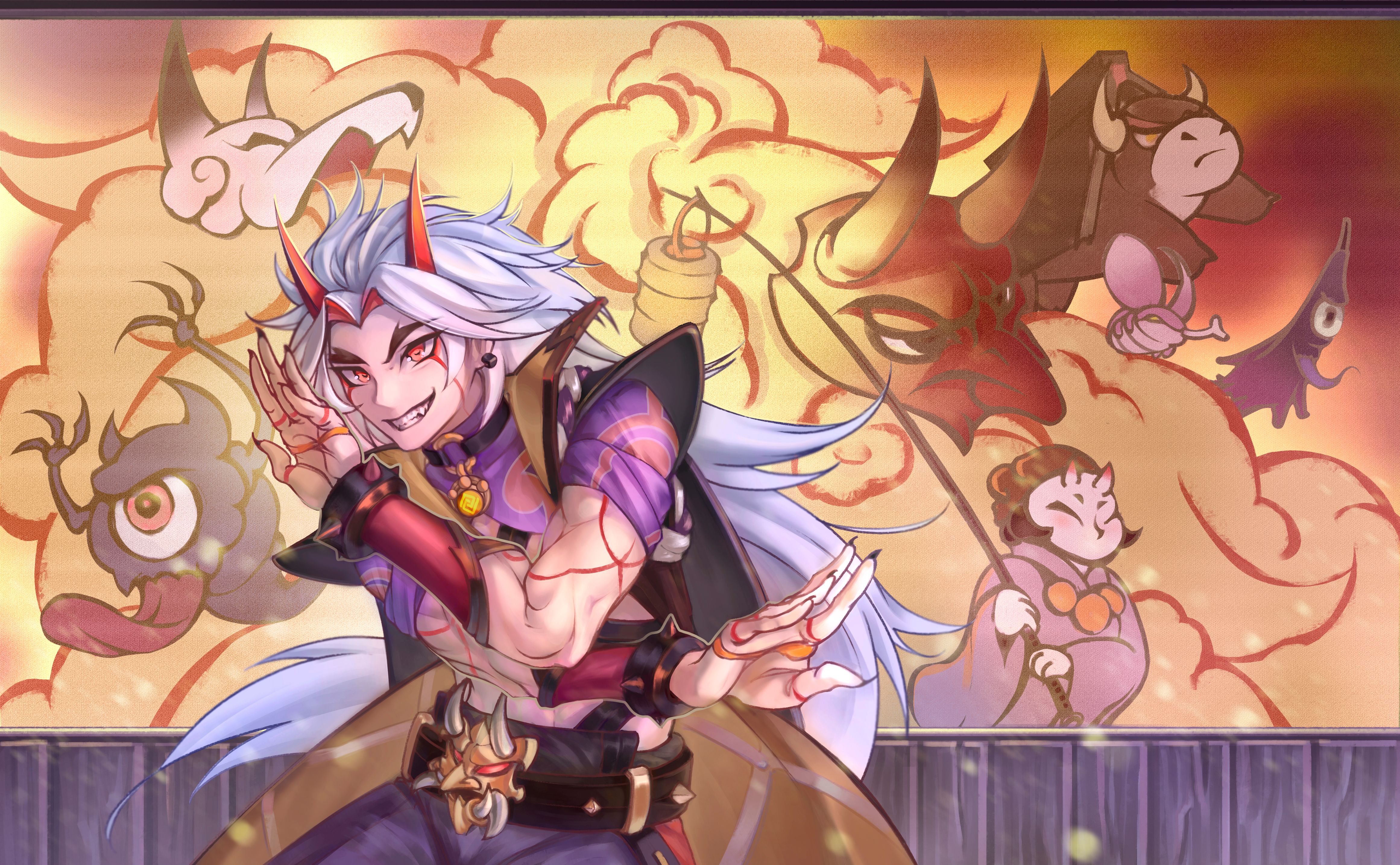 Magnificent Arataki Itto Genshin Impact | HoYoLAB