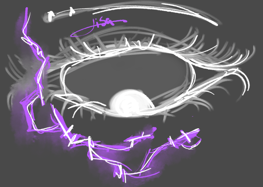 (Original art) Eye designs #10 - Pyro, Cryo, Anemo and electro Genshin ...