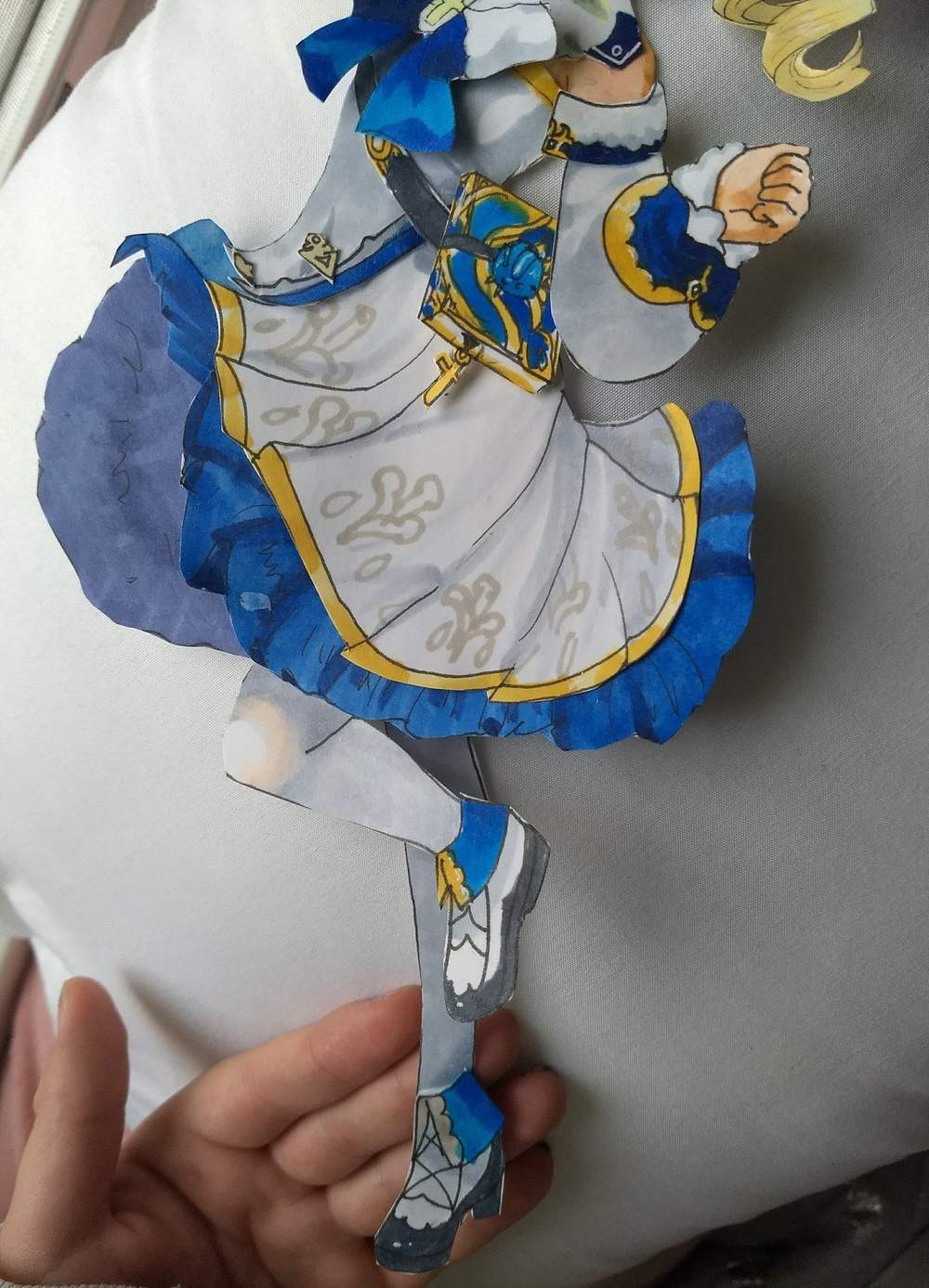 Barbara paper figure! Genshin Impact | HoYoLAB