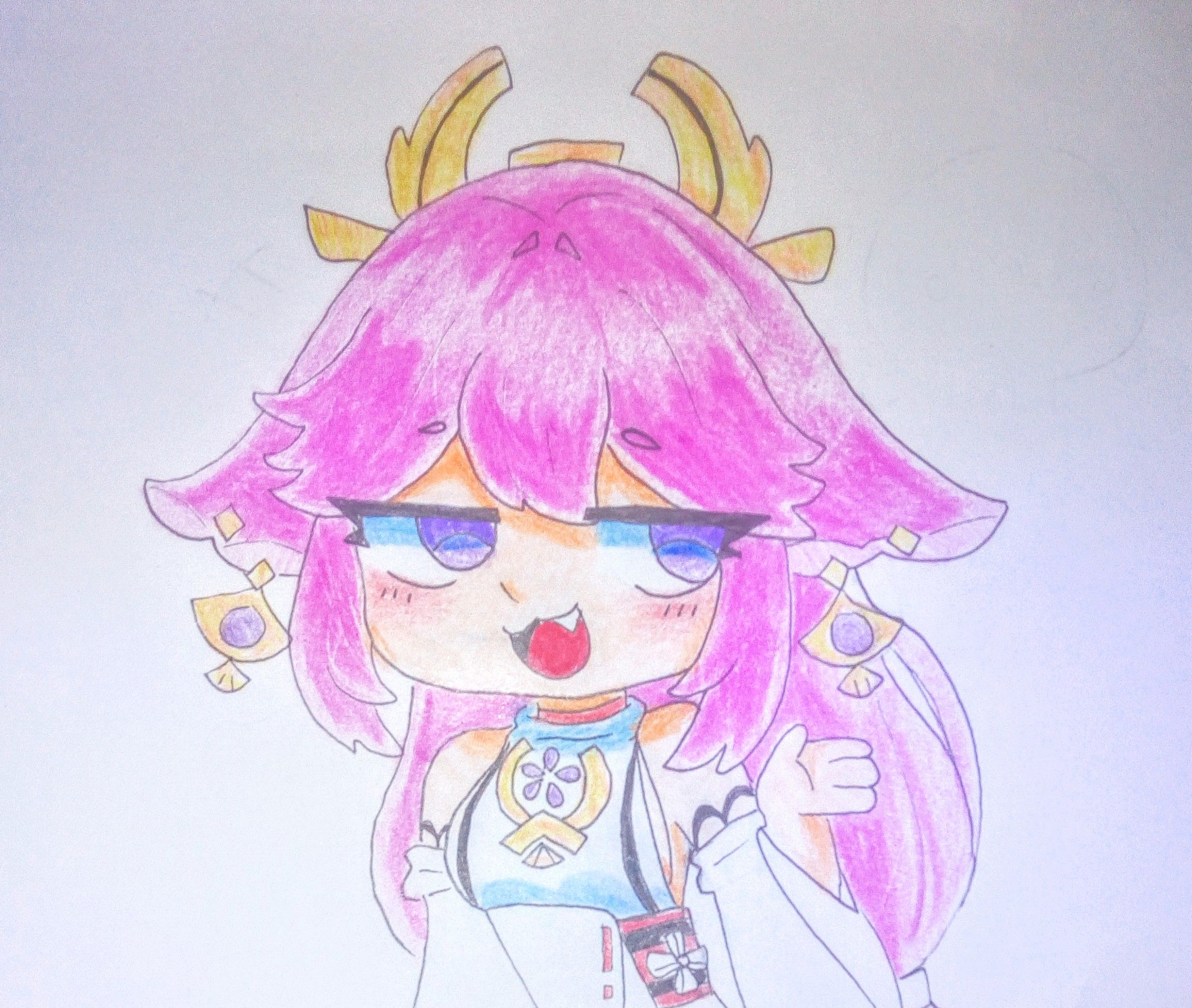 Yay miko (⁠ ⁠╹⁠ ⁠╹⁠ ⁠) Genshin Impact | HoYoLAB