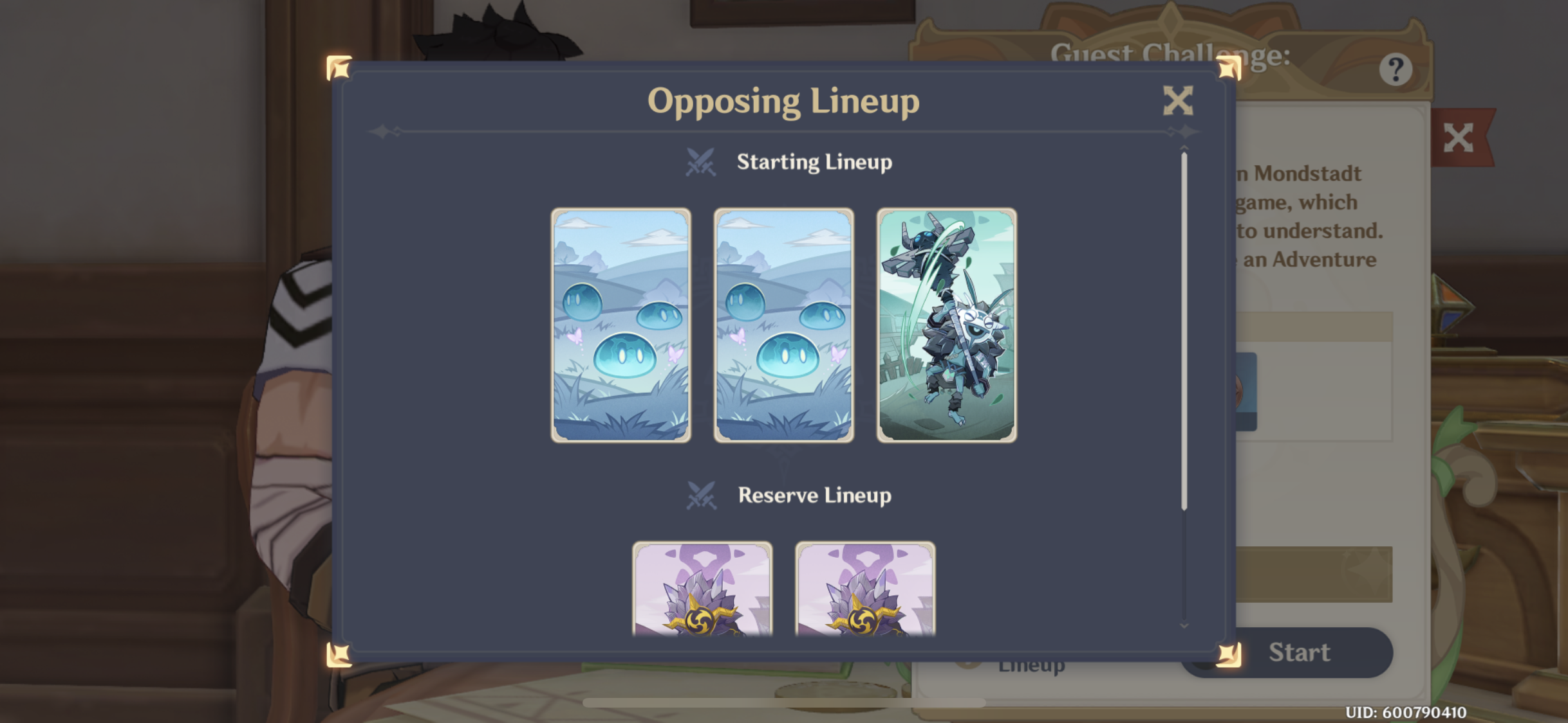 Genius Invokation TCG Tavern Guest Challenge Tips + Wagner Genshin ...