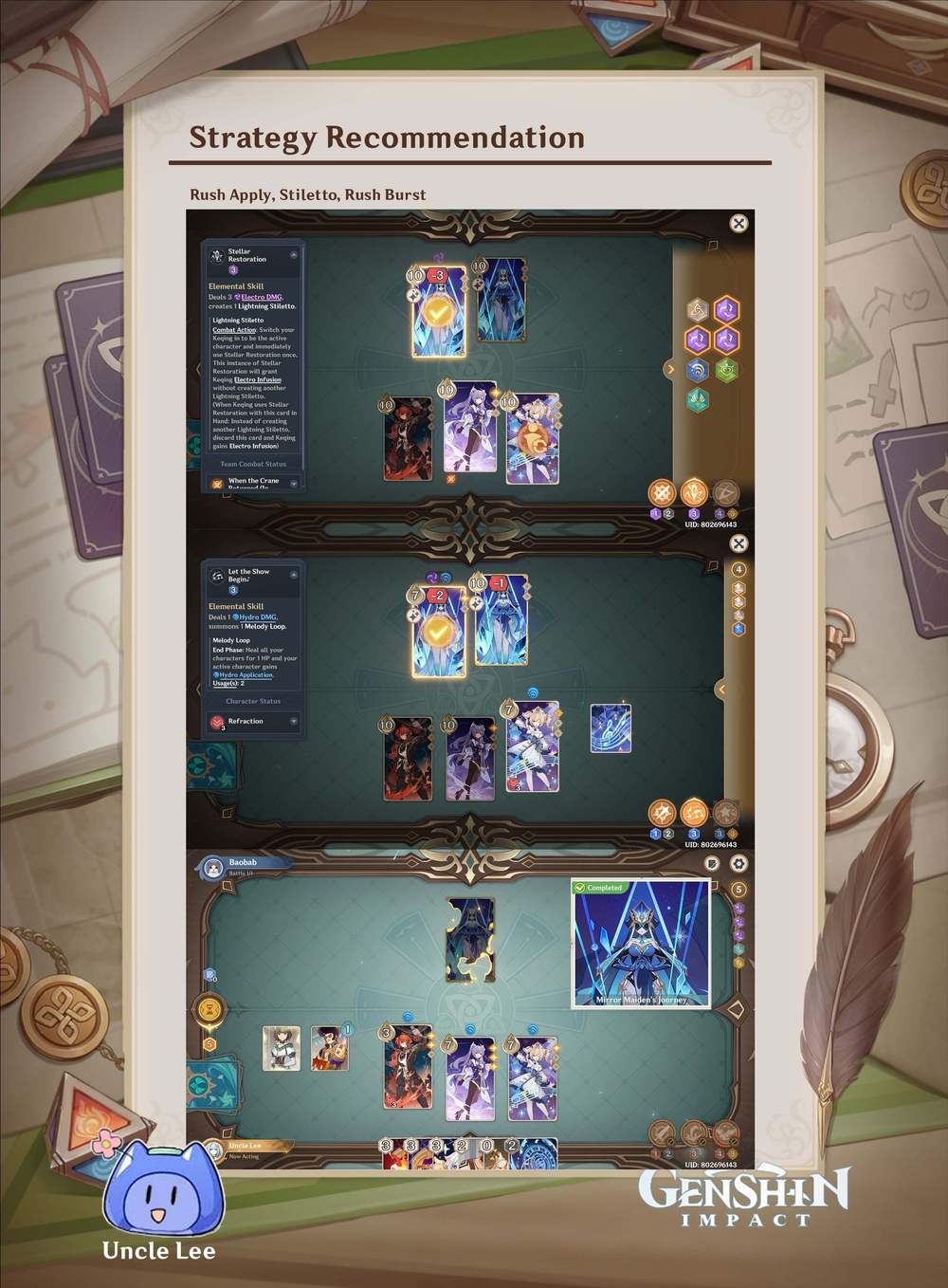 TCG Keqing Card: "Electrifyingly Lethal Tsundere" (+Recommendation for ...