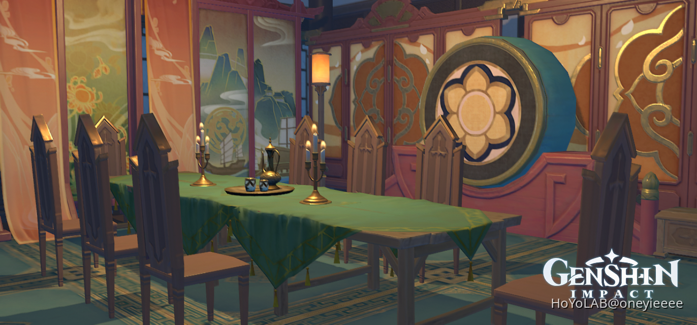 Dining Room Genshin Impact | HoYoLAB