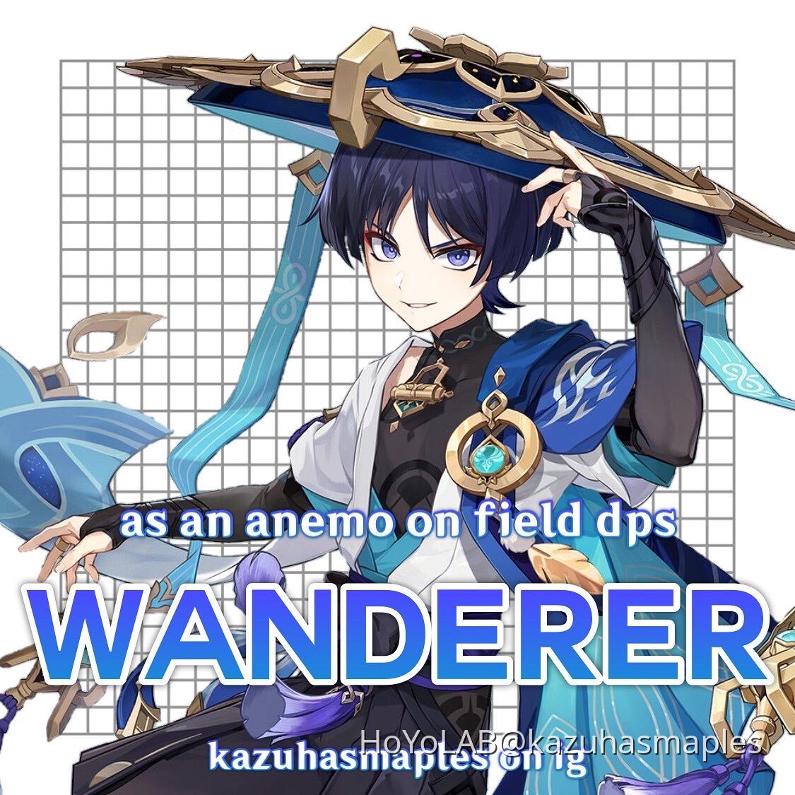 Wanderer - Anemo On Field DPS Genshin Impact | HoYoLAB