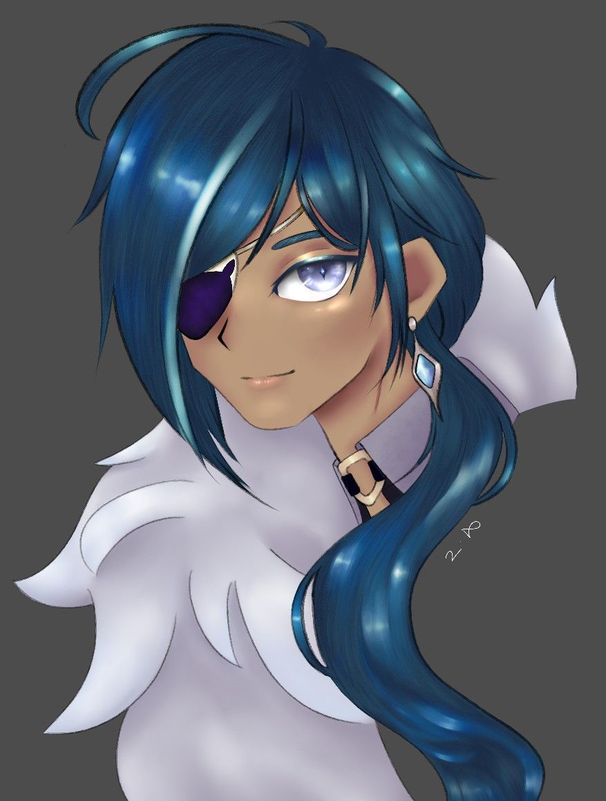 I finished colouring Kaeya :D Genshin Impact | HoYoLAB