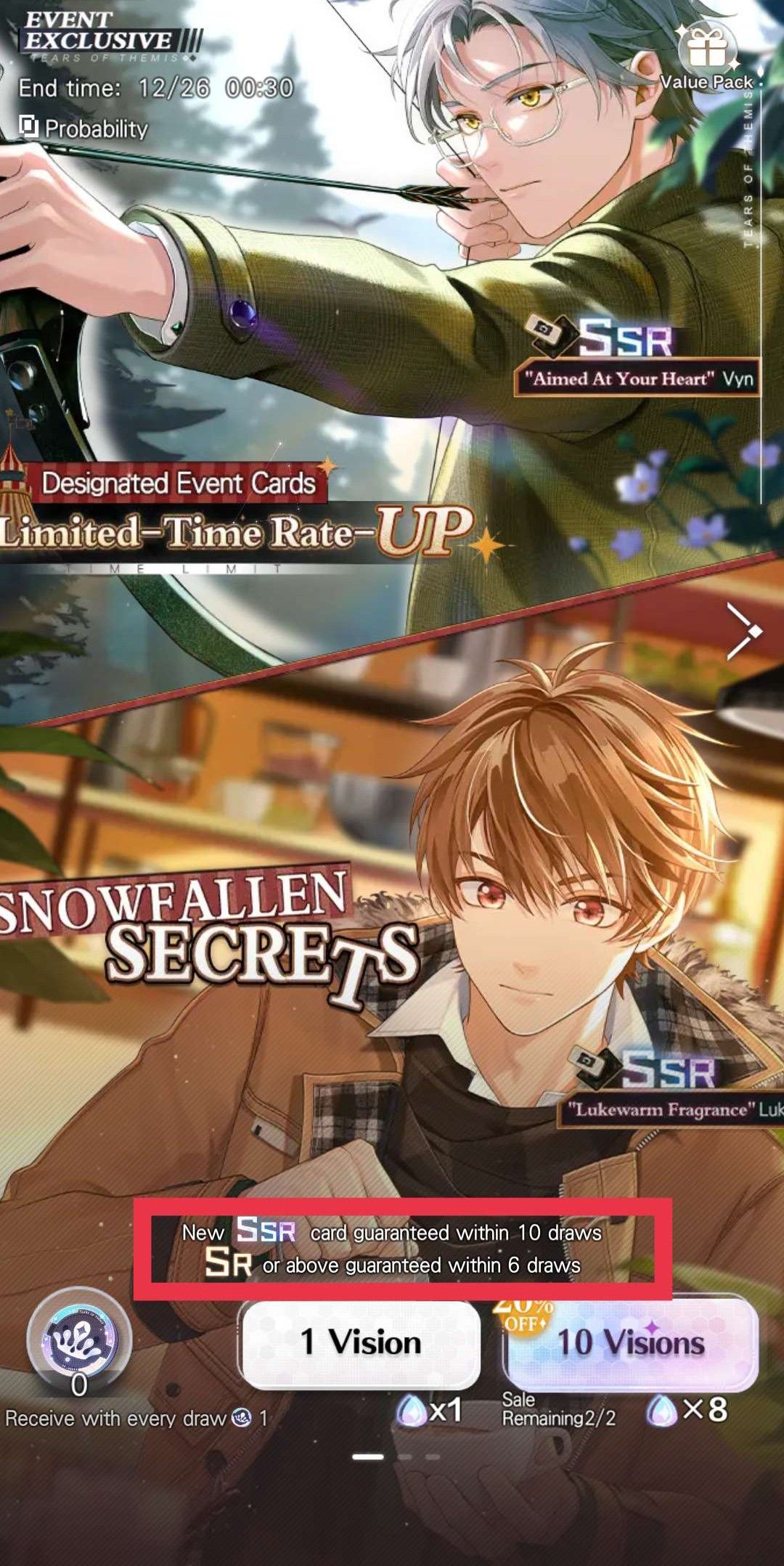 *SNOWFALLEN SECRETS* While going throught the event I found that the ...