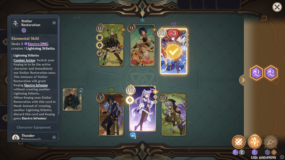 Genius Invokation TCG Tavern Guest Challenge Tips: Collei Genshin ...