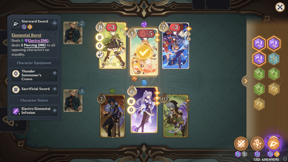 Genius Invokation TCG Tavern Guest Challenge Tips: Collei Genshin ...