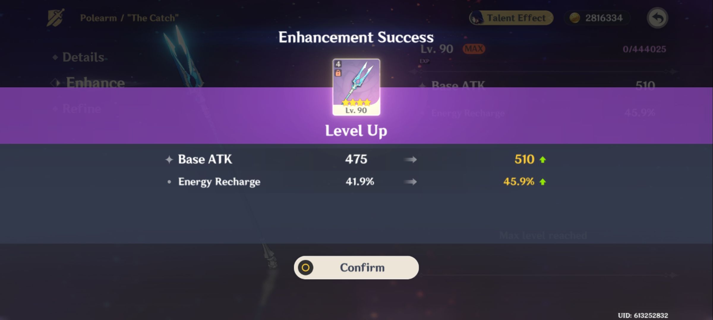 The Catch lv 90 Genshin Impact | HoYoLAB