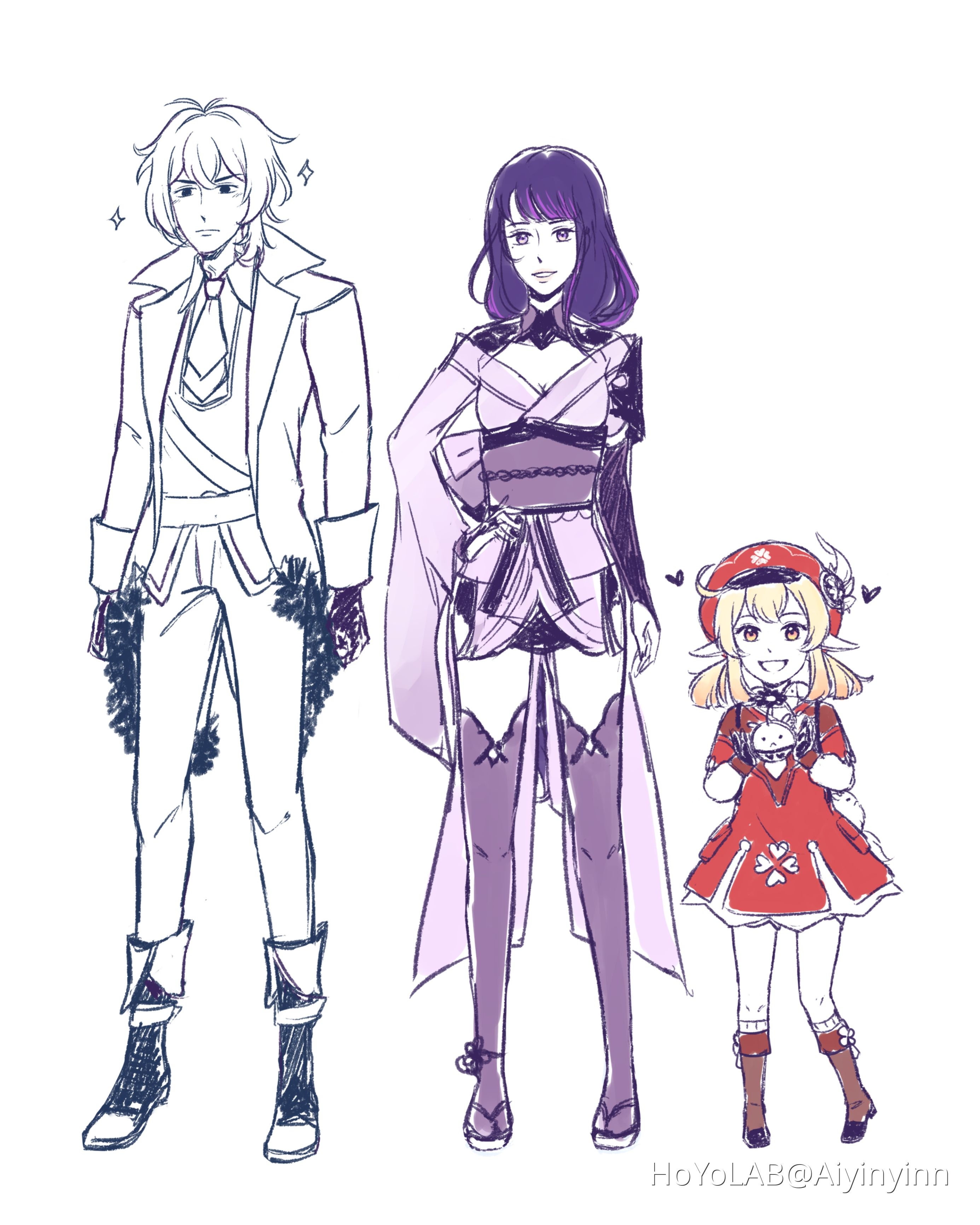 overloaded 💀🔥⚡️old art post ☠️ Genshin Impact | HoYoLAB