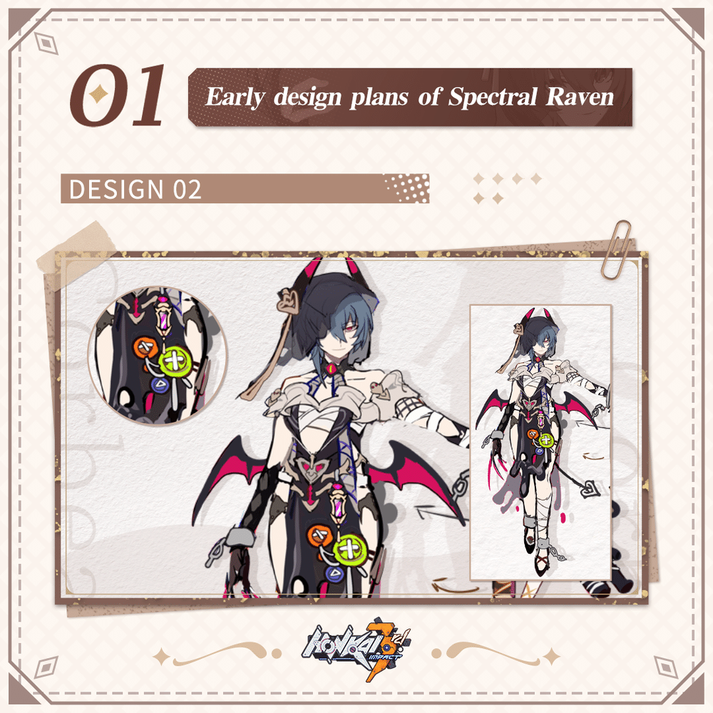 Typewriter Art Archives | Spectral Raven Designer Interview Honkai ...