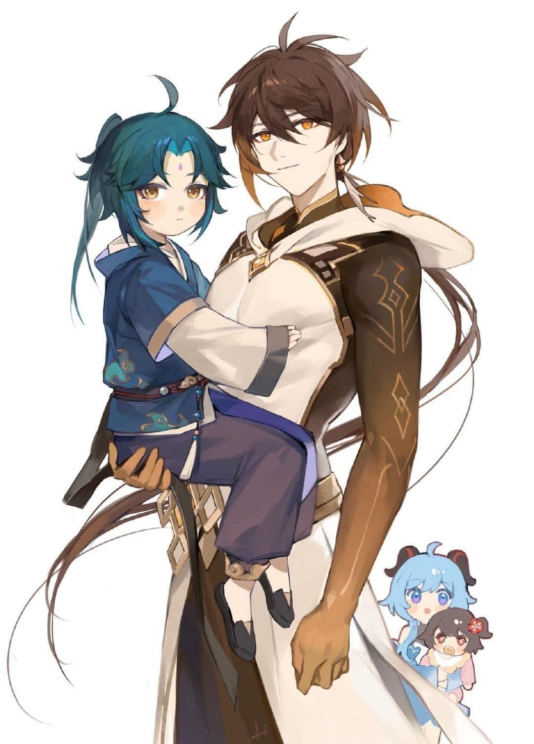 Gia Đình Các Thần - Archon Family Genshin Impact | HoYoLAB