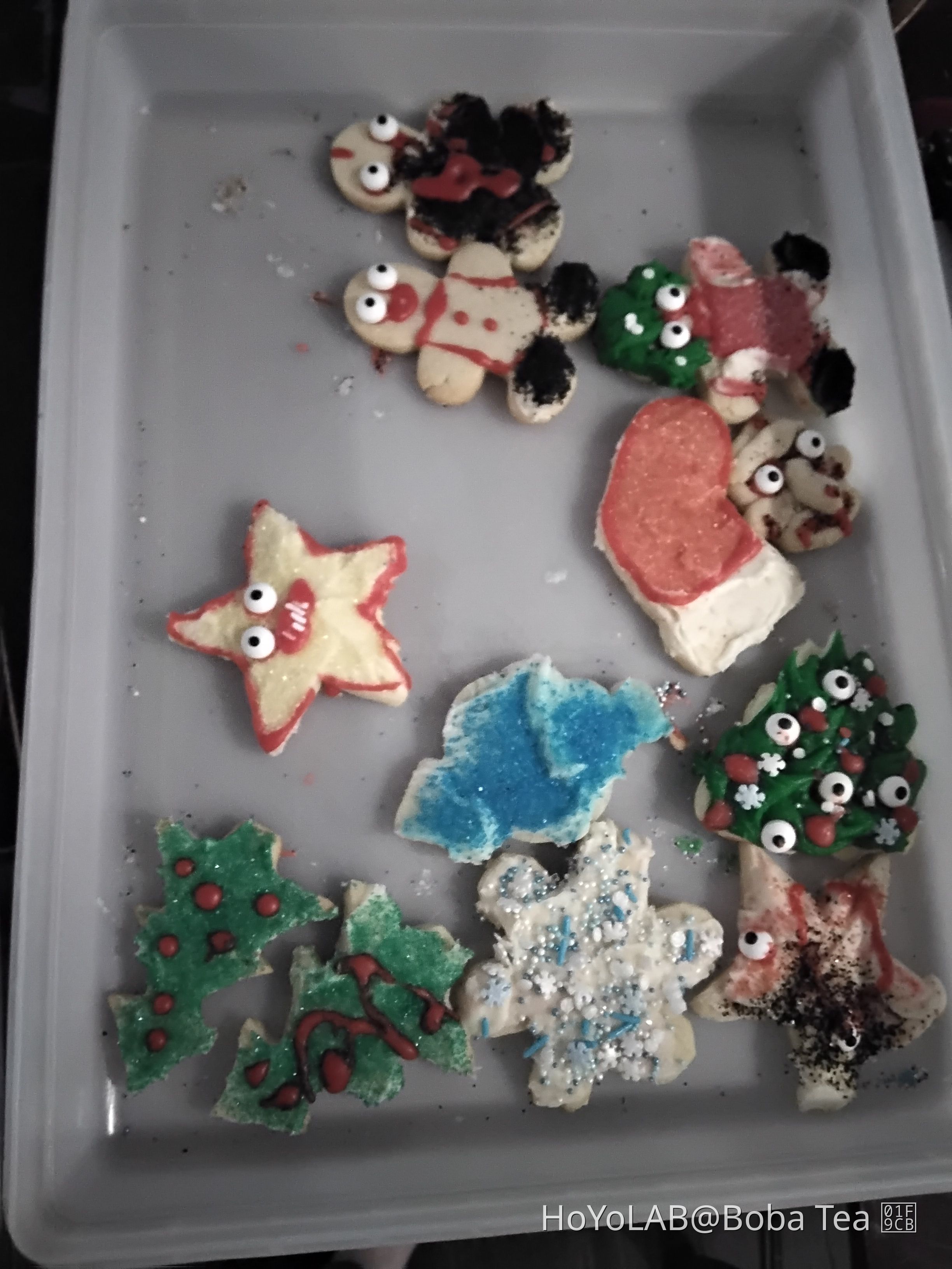 made cookies with lil bro | HoYoLAB