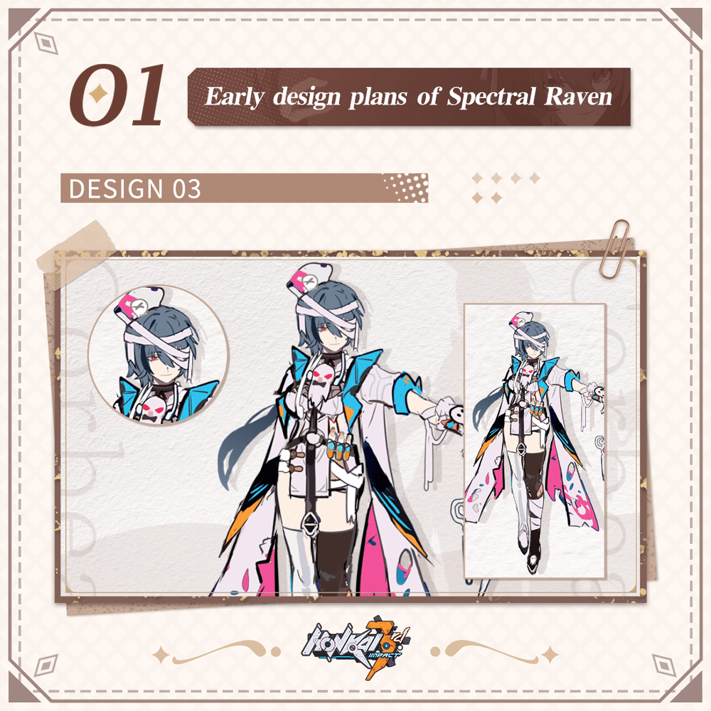 Typewriter Art Archives | Spectral Raven Designer Interview Honkai ...