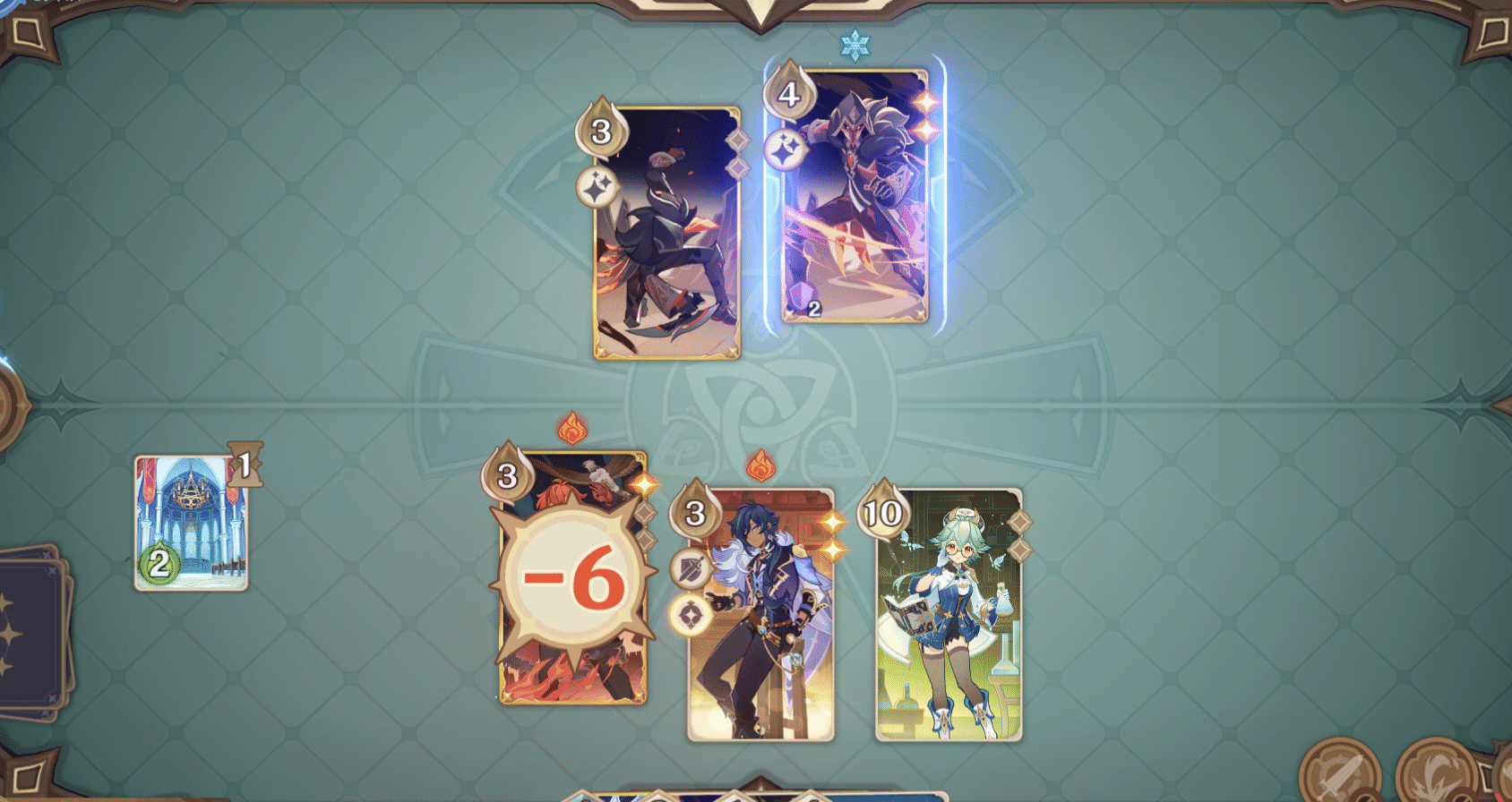 [TCG] Fight Tavern Challenge: Fatui Pyro Agent in 3-4 Rounds with Basic ...