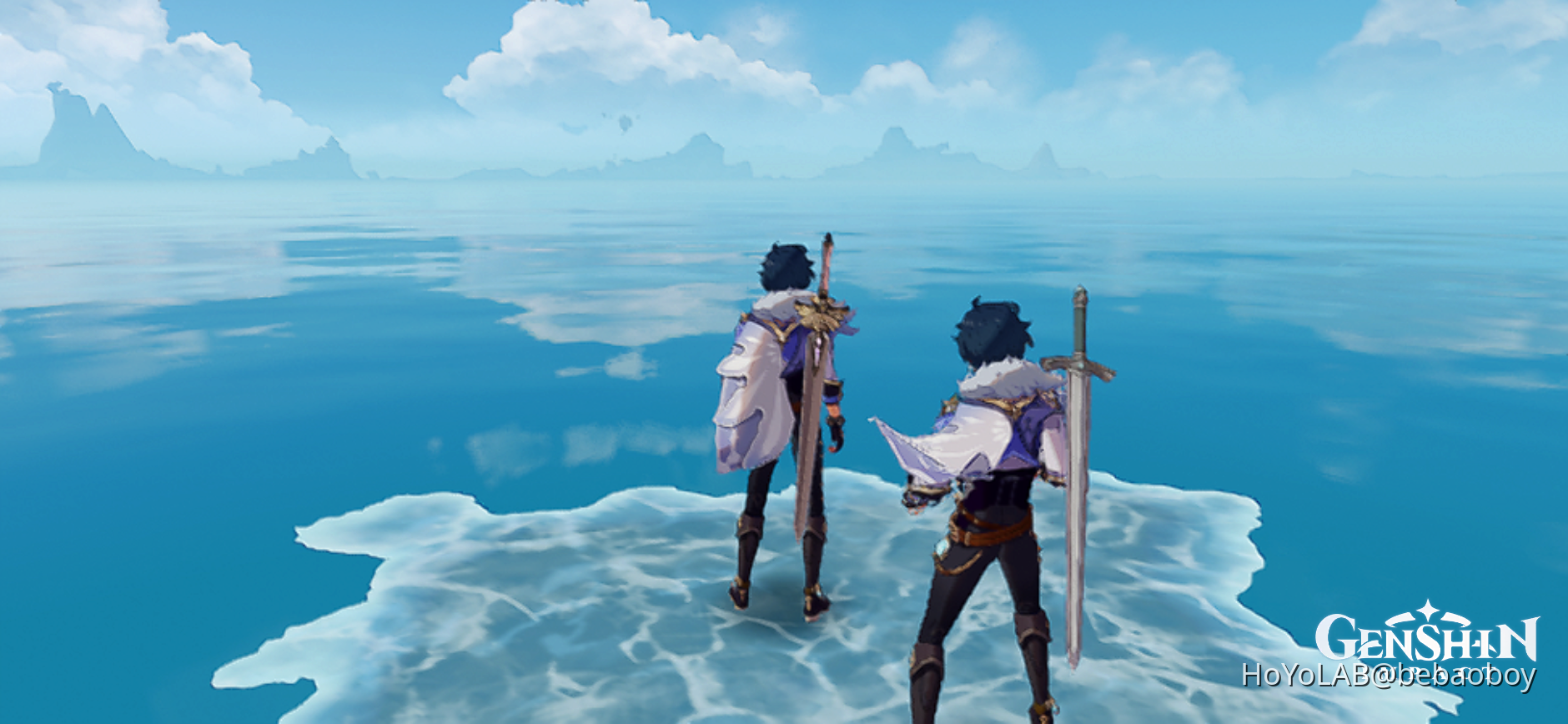 first time ice bridge to inazuma 🥲 Genshin Impact | HoYoLAB