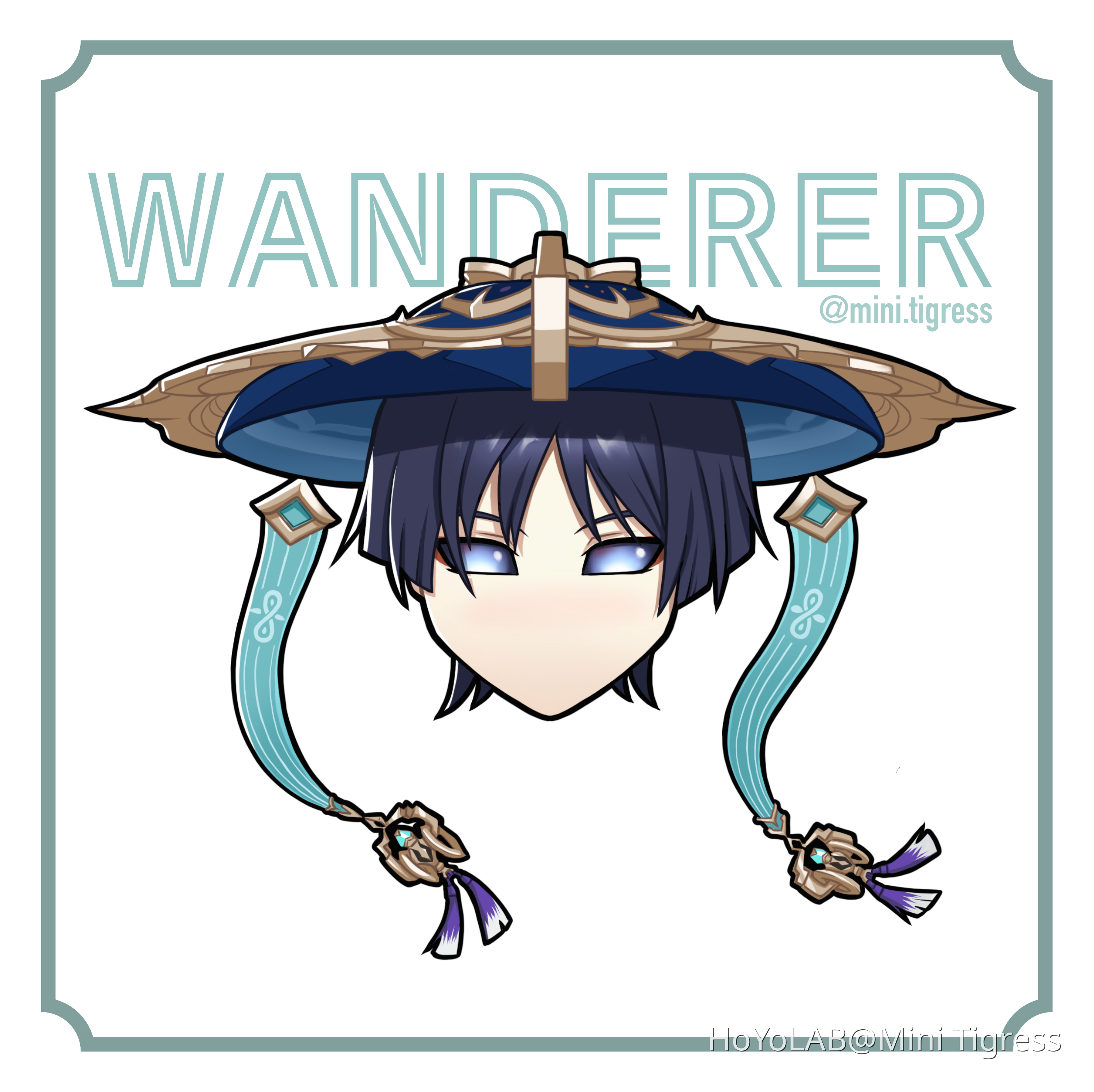 Wanderer and Scaramouche Logos Genshin Impact | HoYoLAB