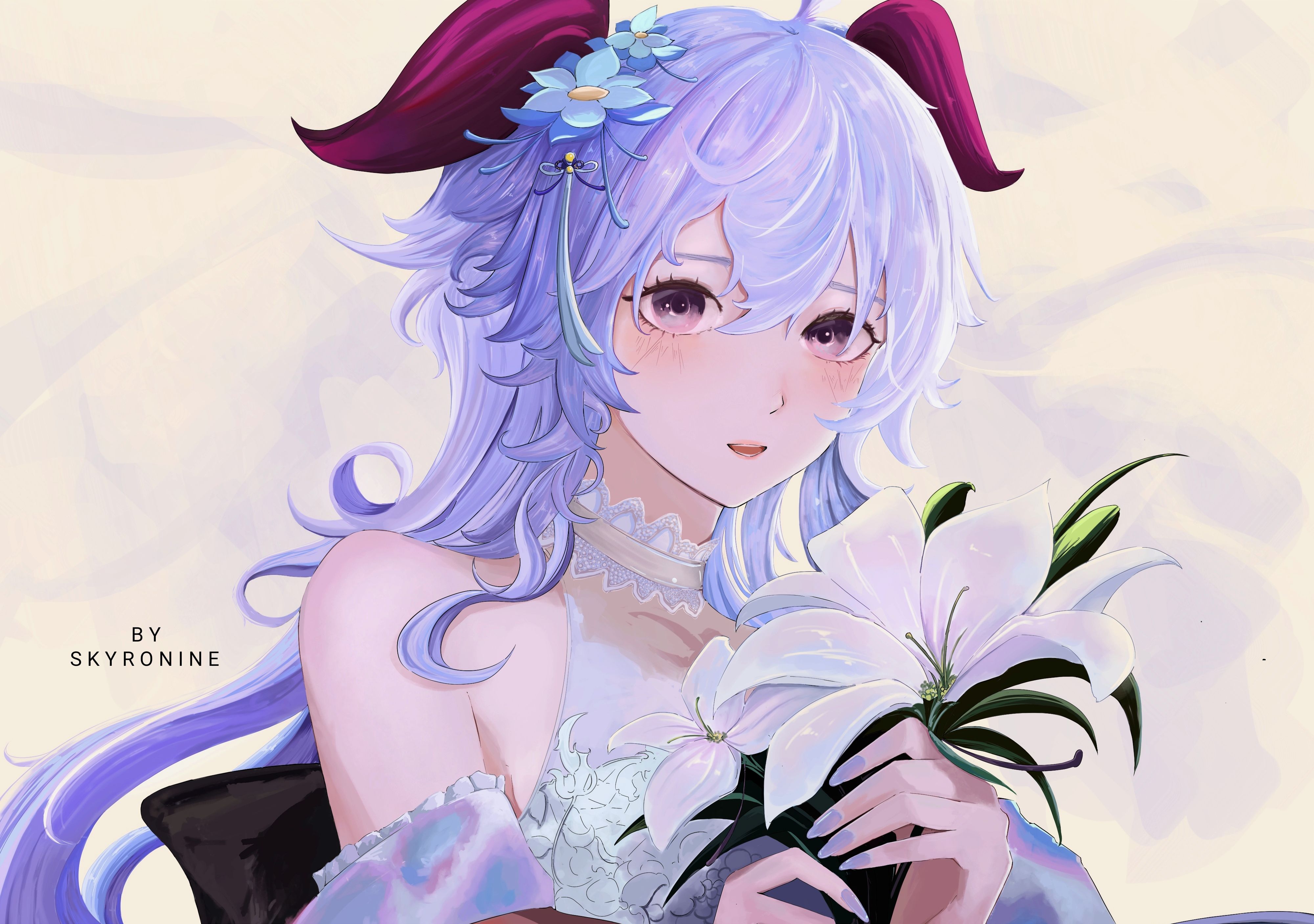 First ever ganyu fanart. Genshin Impact | HoYoLAB