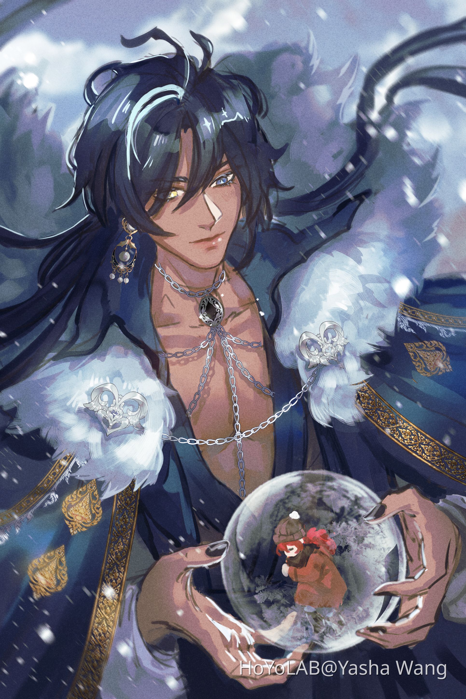 The snow king Genshin Impact | HoYoLAB