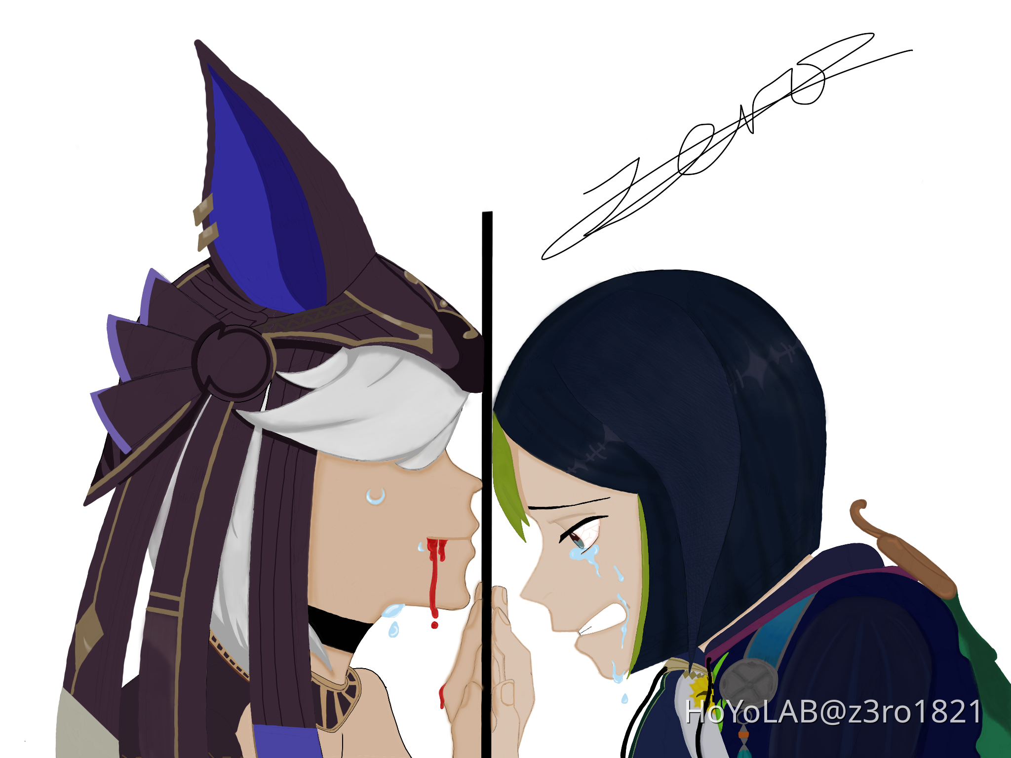 some cynari angst for y’all :,) Genshin Impact | HoYoLAB