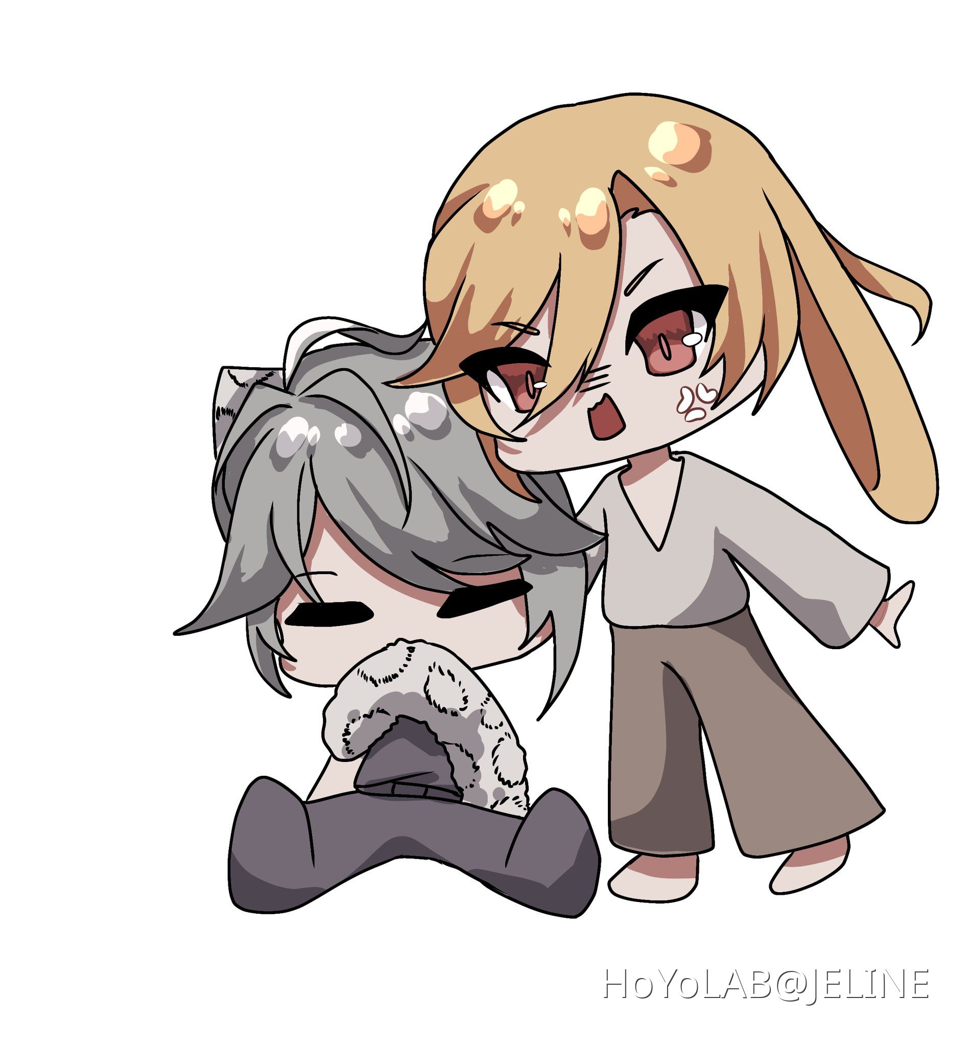 snow leopard haitham × bunny kaveh Genshin Impact | HoYoLAB