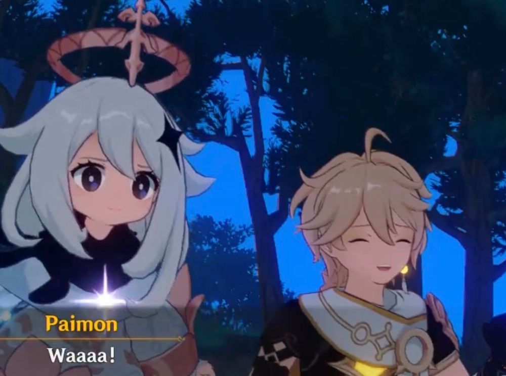 Dọa ma mà cái mặt ông Aether vui như gì :))) Genshin Impact | HoYoLAB