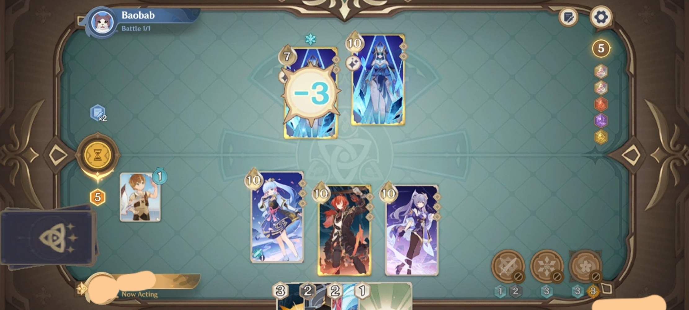 Genius Invocation TCG Tavern Challenge Tips: Mirror Maiden Genshin ...