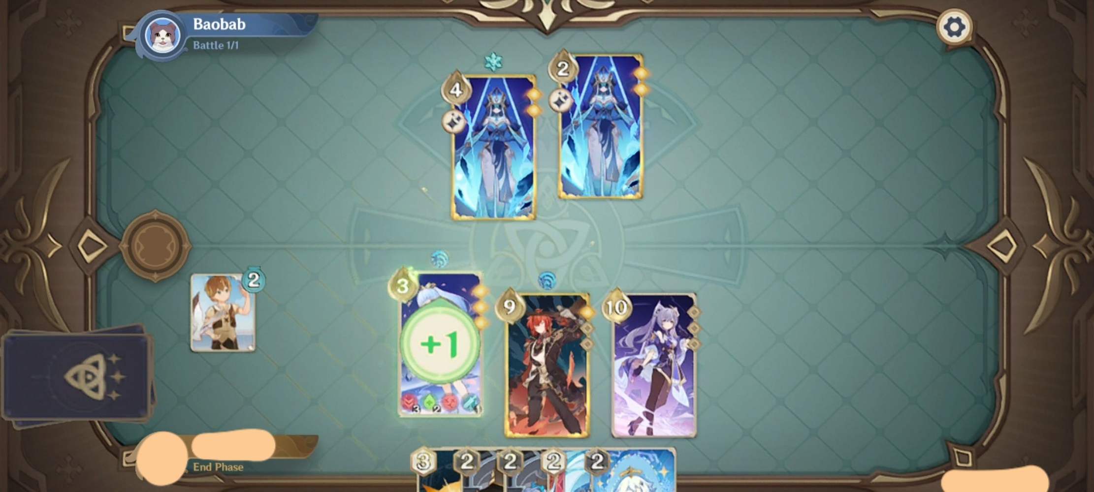 Genius Invocation TCG Tavern Challenge Tips: Mirror Maiden Genshin ...