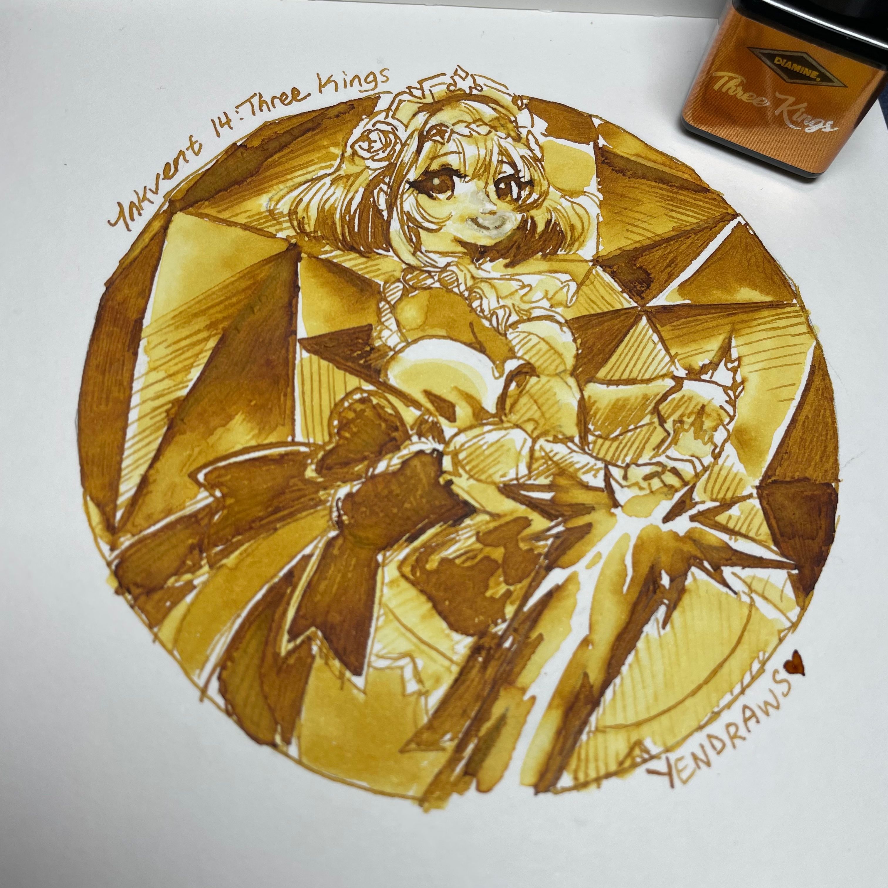 Inkvent Advent Calendar 14/25 Genshin Impact | HoYoLAB