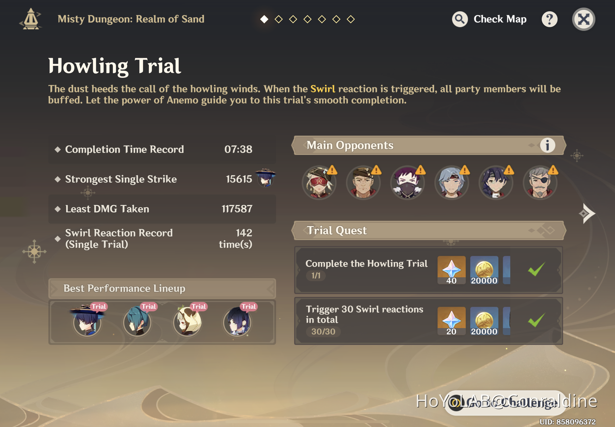 Misty dungeon event Genshin Impact | HoYoLAB