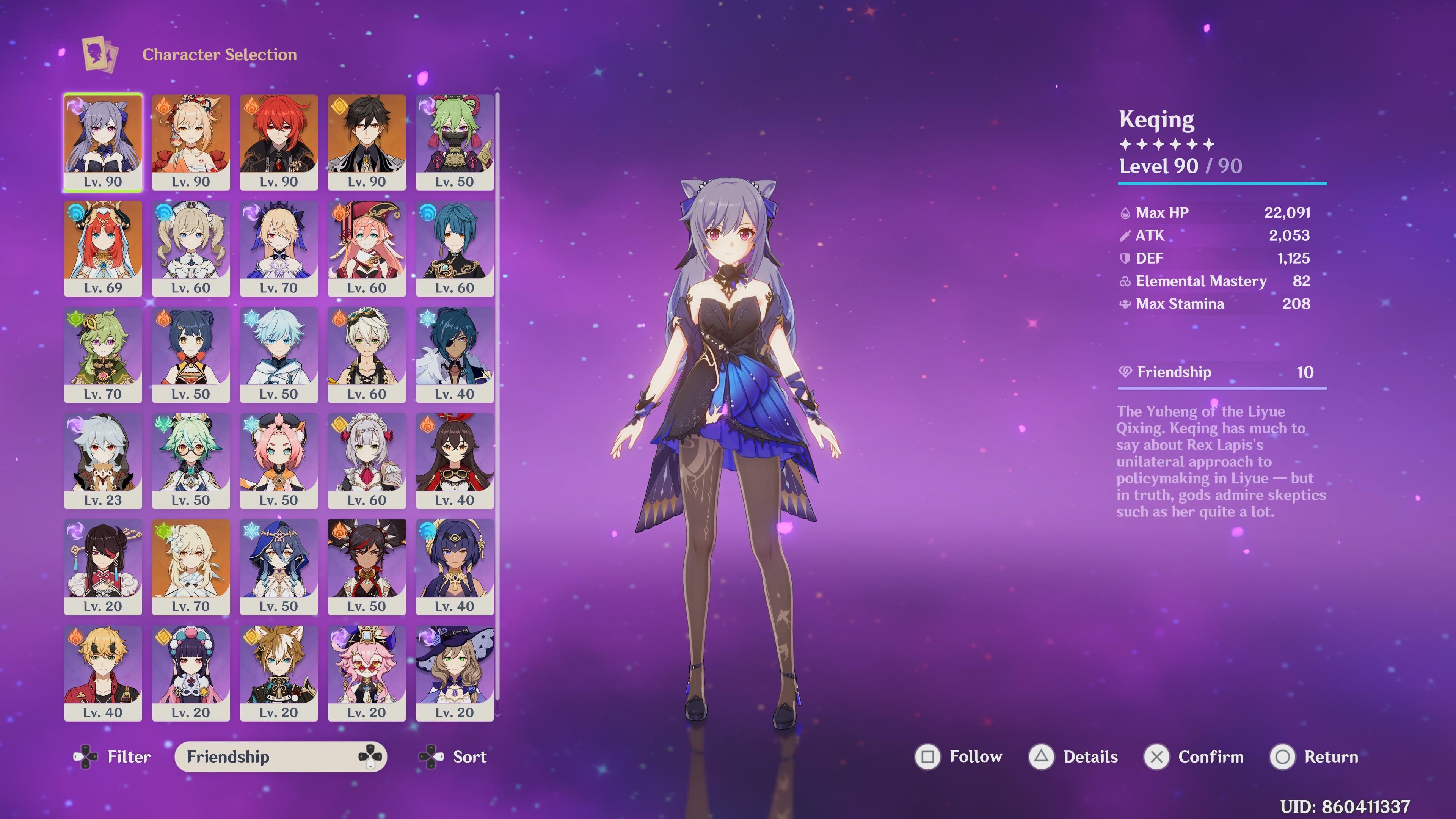 Just got Keqing Name card! Genshin Impact | HoYoLAB