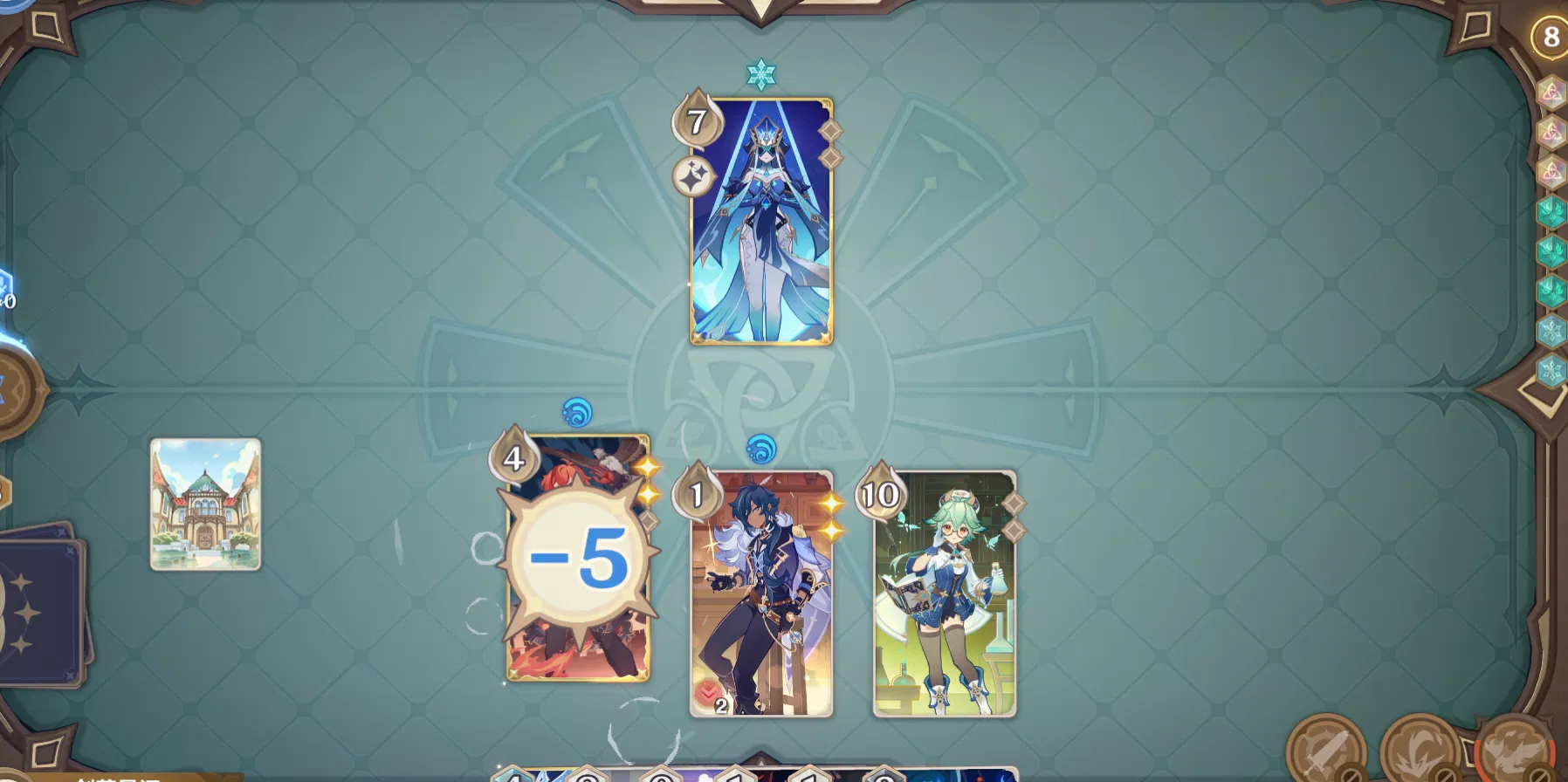 「Geniale Beschwörung 」Taverne Herausforderung Spiegeljungfrau anfängliche Deck 3-4 Runden ...