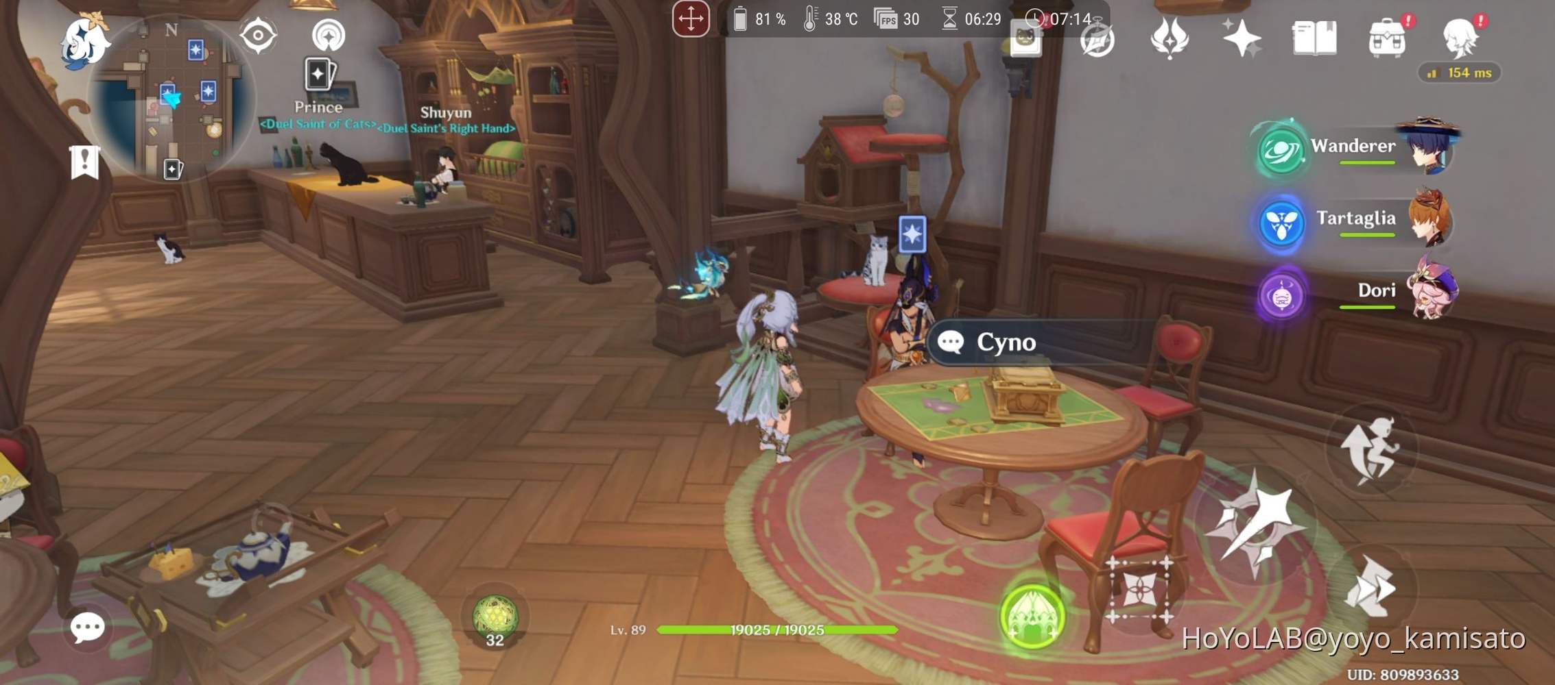 Genius Invokation TCG Tavern Guest Challenge Tips, Cyno and his Lackeys ...