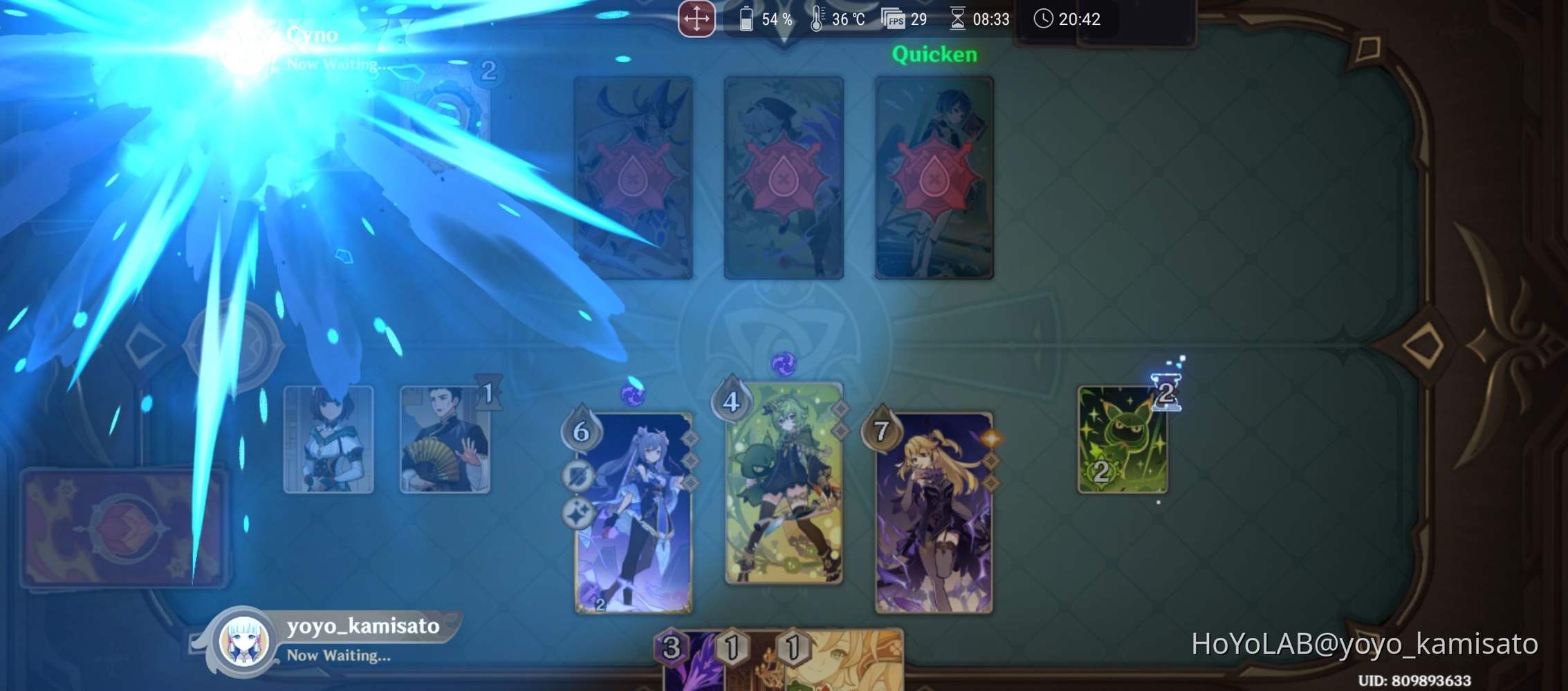 Genius Invokation TCG Tavern Guest Challenge Tips, Cyno and his Lackeys ...