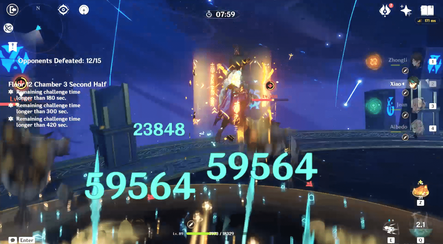 Tighnari Leveled Up, lets hit the new 3.3 abyss for more cause I'm ...