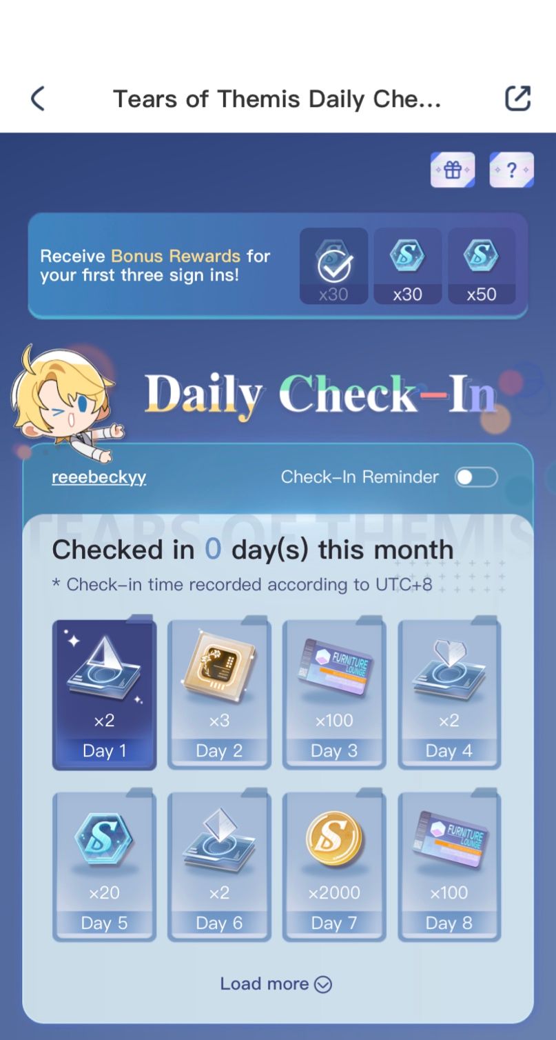 CHECK IN?!?! Tears of Themis | HoYoLAB
