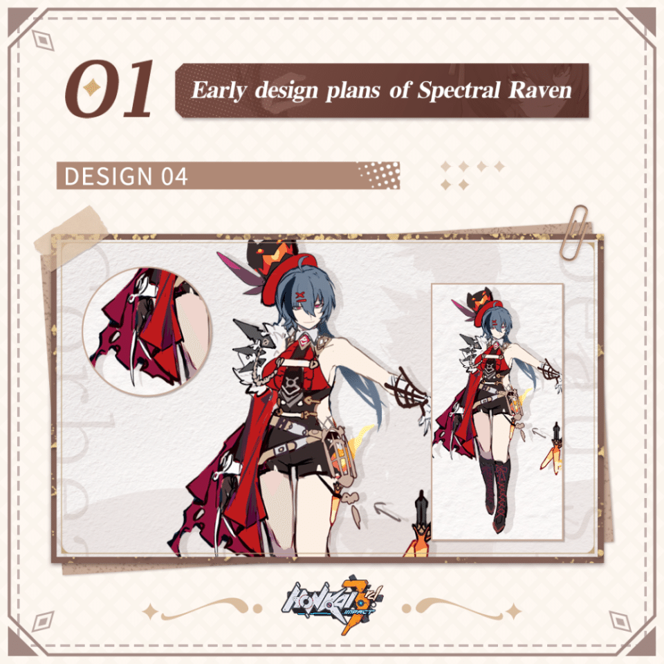 Typewriter Art Archives | Spectral Raven Designer Interview Honkai ...