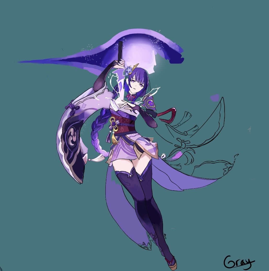 Raiden W.I.P Genshin Impact | HoYoLAB