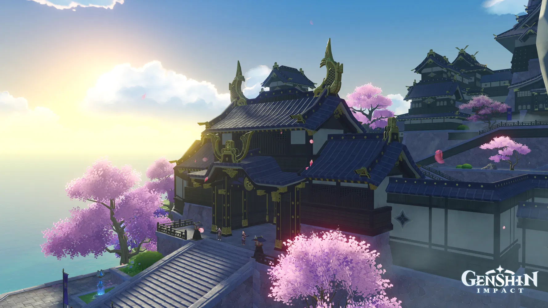 The Entrance to Tenshukaku Genshin Impact | HoYoLAB