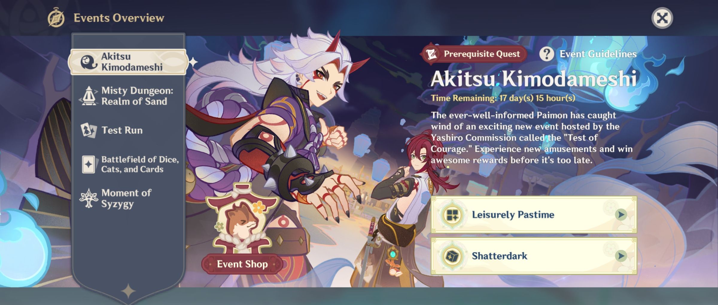 #Akitsu kimo****shi Day-1 Genshin Impact | HoYoLAB