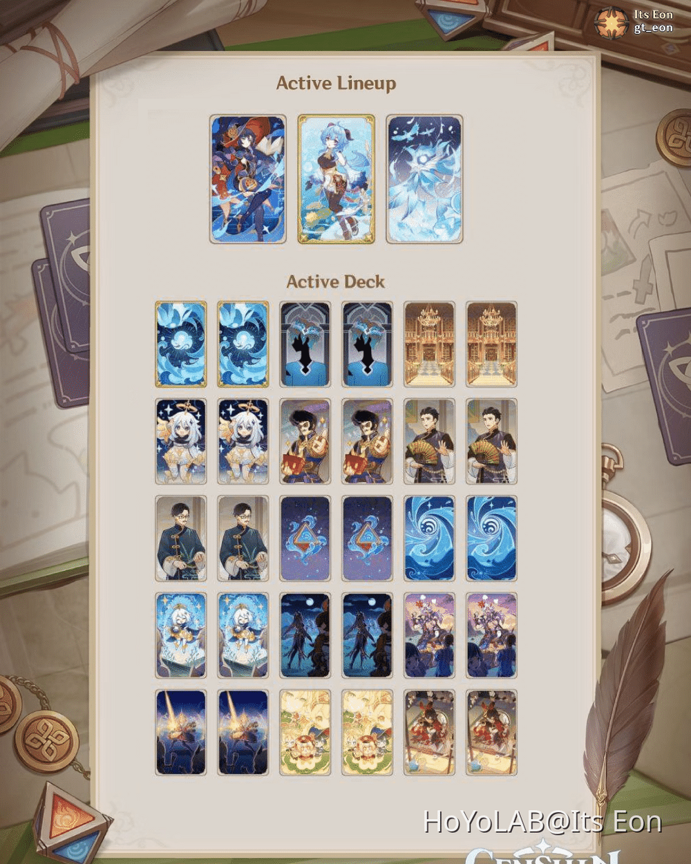 TOP 4 DECKS FOR THE TCG!!! Genshin Impact | HoYoLAB