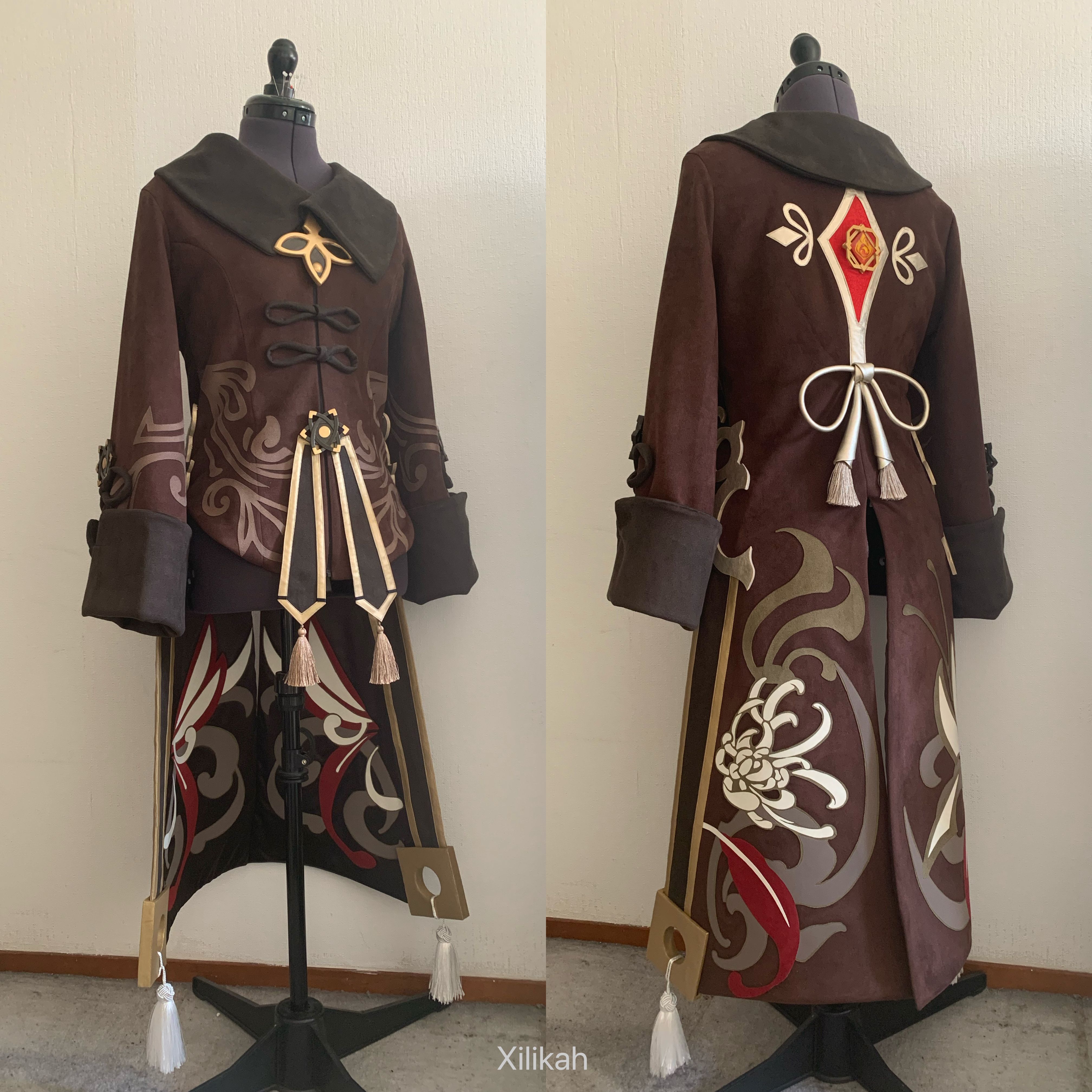 Finished Hu Tao’s coat! Genshin Impact | HoYoLAB