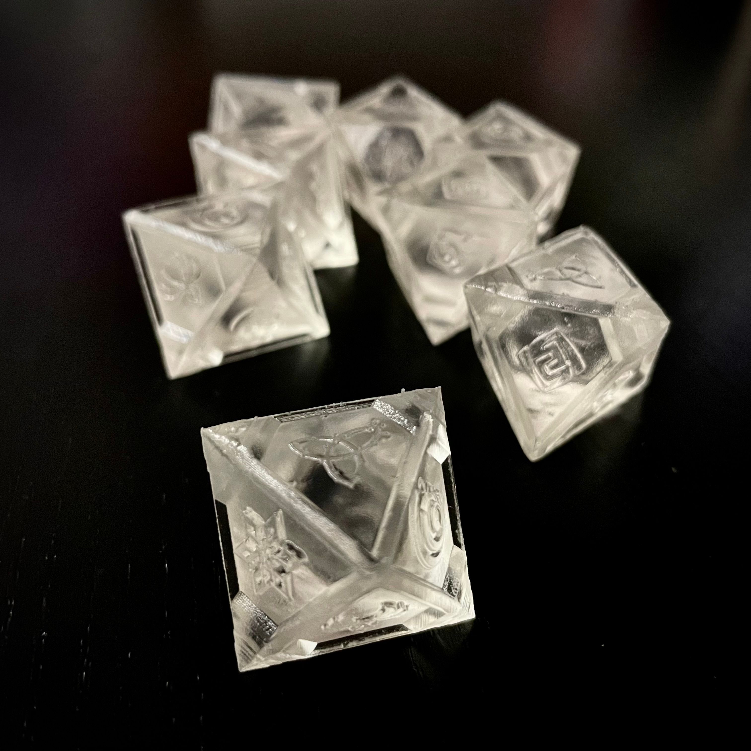 3d printed Genius Invokation TCG dice! Part 1 - I couldn’t wait for the ...