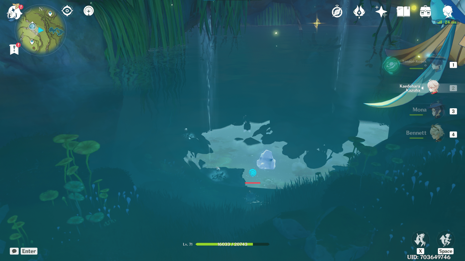 How to lower water level in this cave Genshin Impact | HoYoLAB