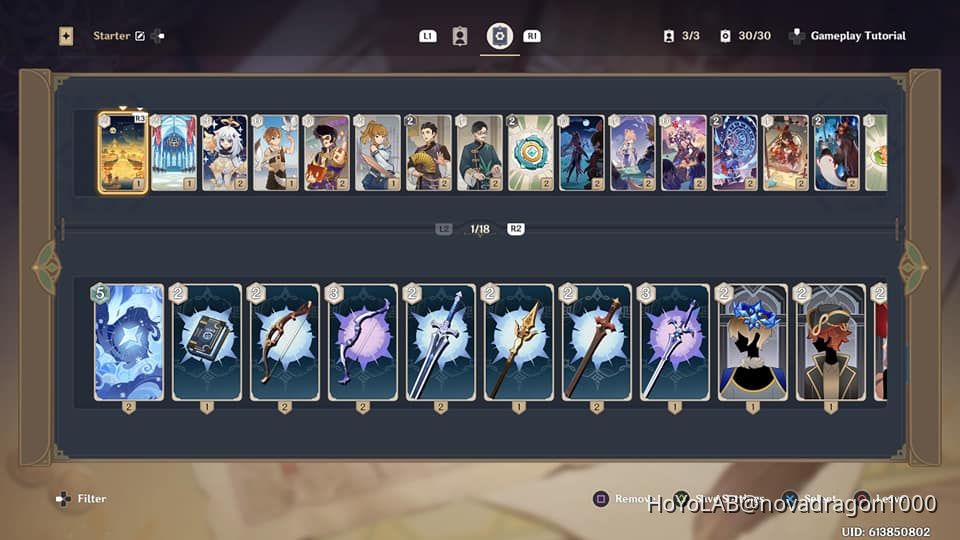 Genius Invokation - Decklist Genshin Impact | HoYoLAB