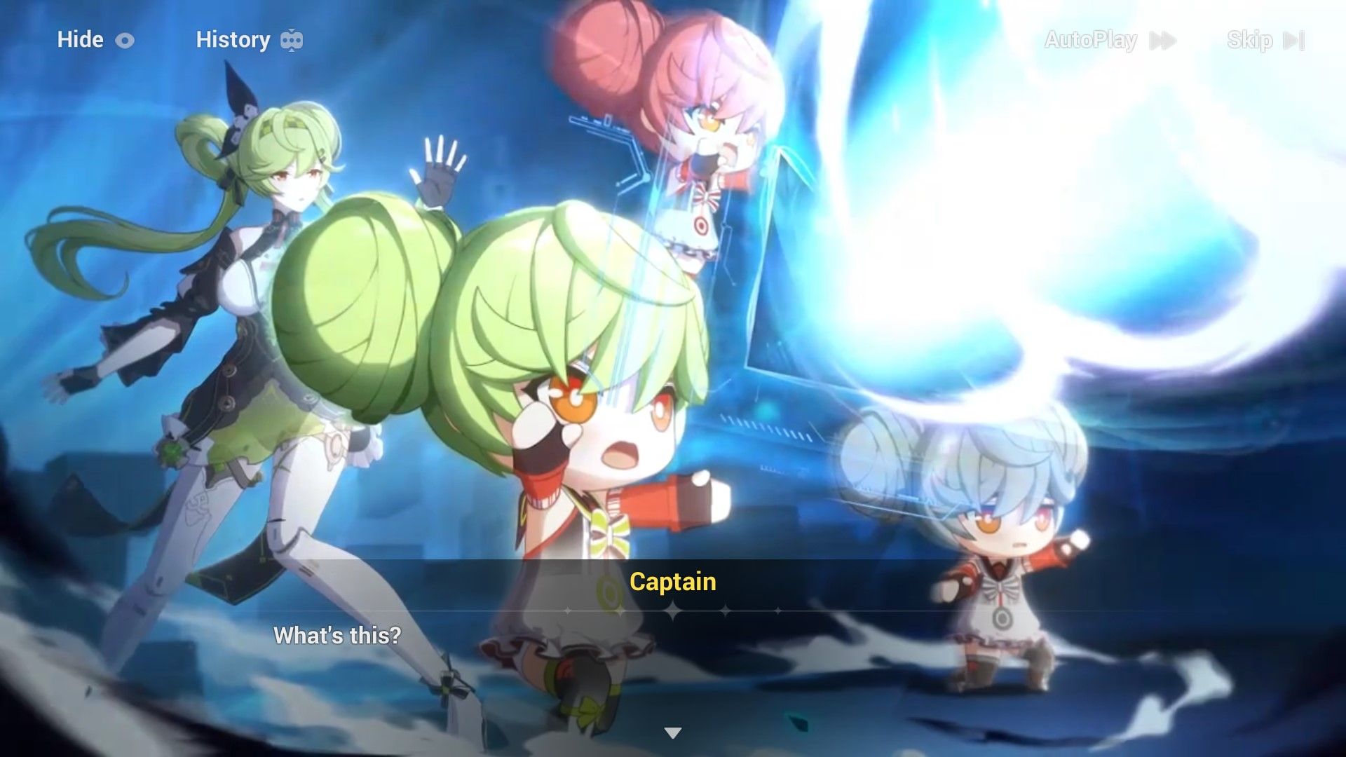 This scene really felt cute and badass as well....... Honkai Impact 3rd ...