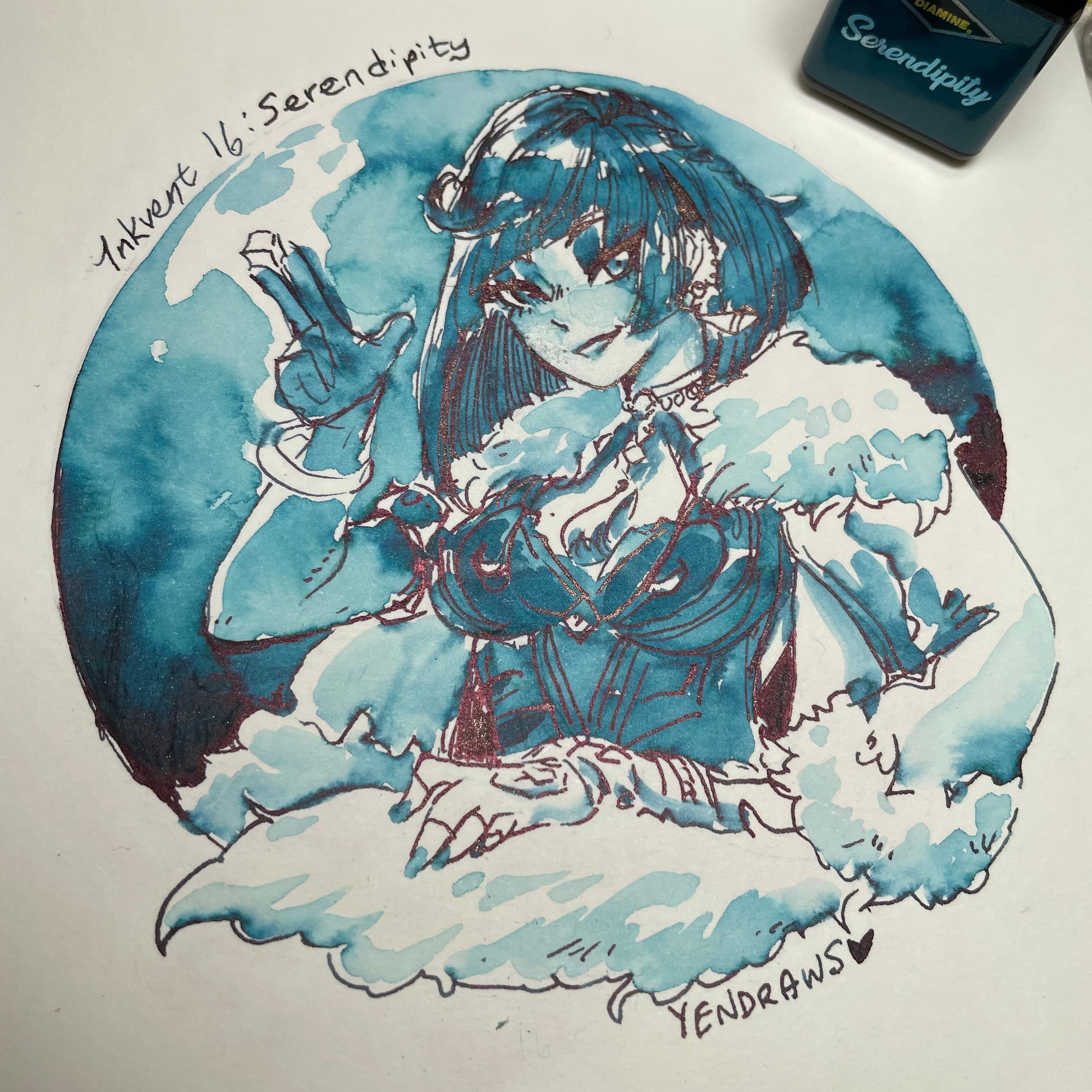 Inkvent Advent Calendar 16/25 Genshin Impact | HoYoLAB